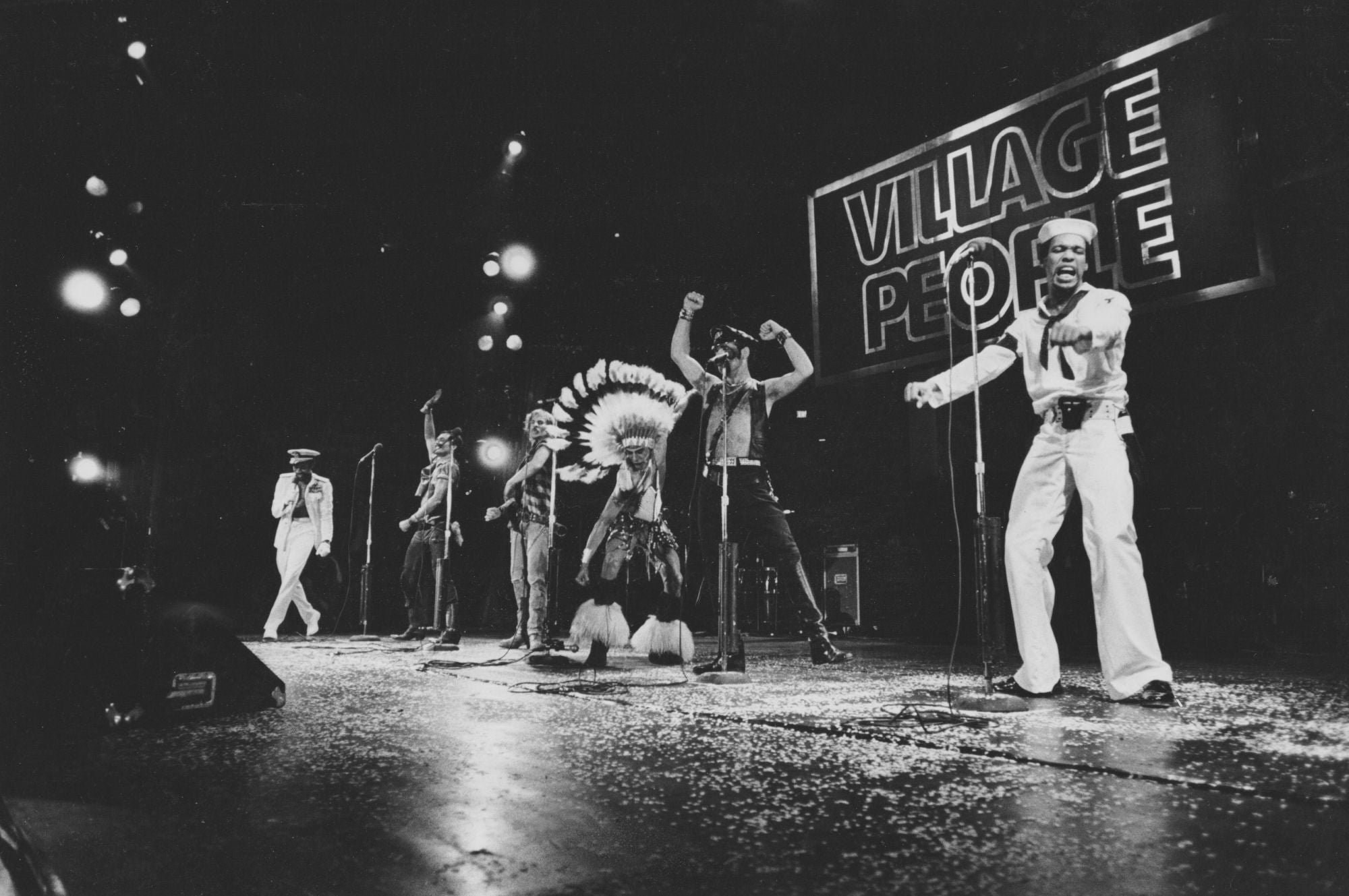 The Village People (Eight original photographs, circa 1979) von ...