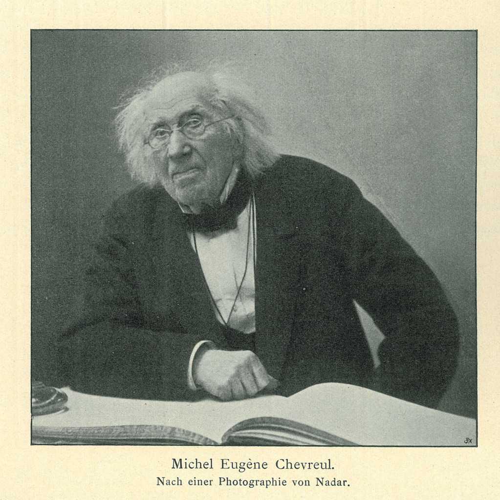 Portrait of Michel Eugene Chevreul von Anonymous: Good No Binding (1899 ...