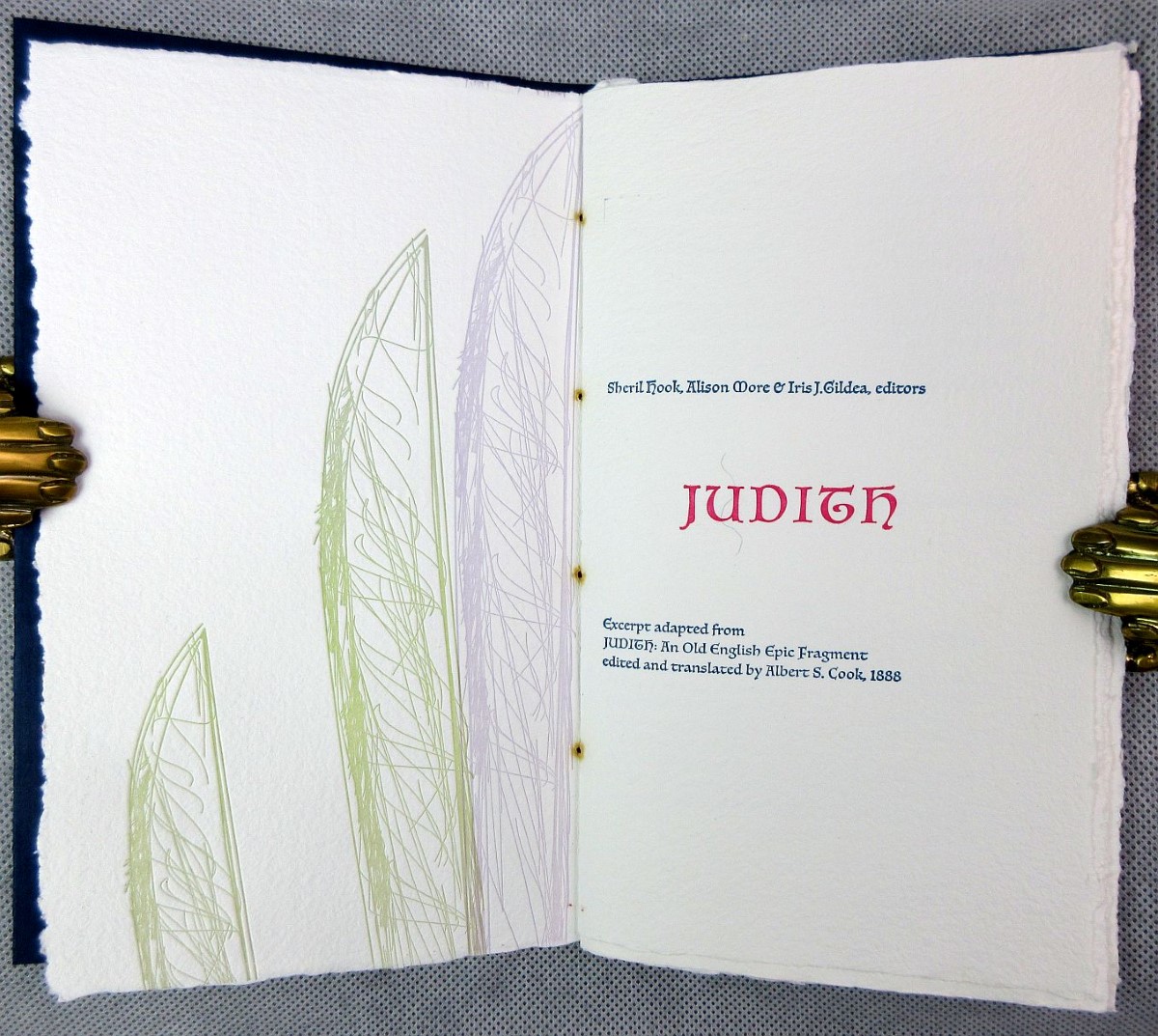 Judith Signed, Limited Edition by Hook, Sheril; More, Alison; Gildea ...