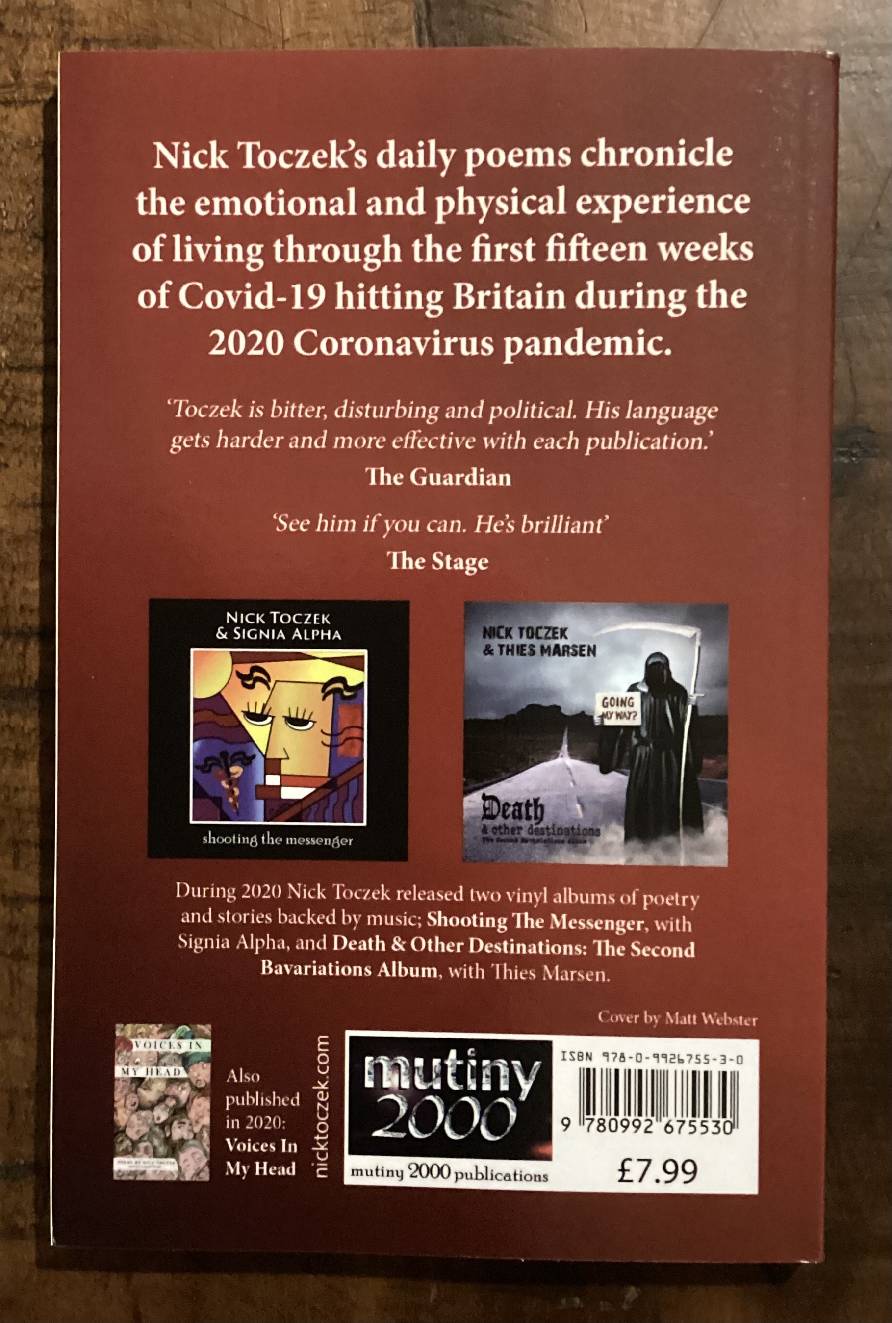 Corona Diary: Pandemic Poems and Lockdown Lyrics (1) (The Corona ...