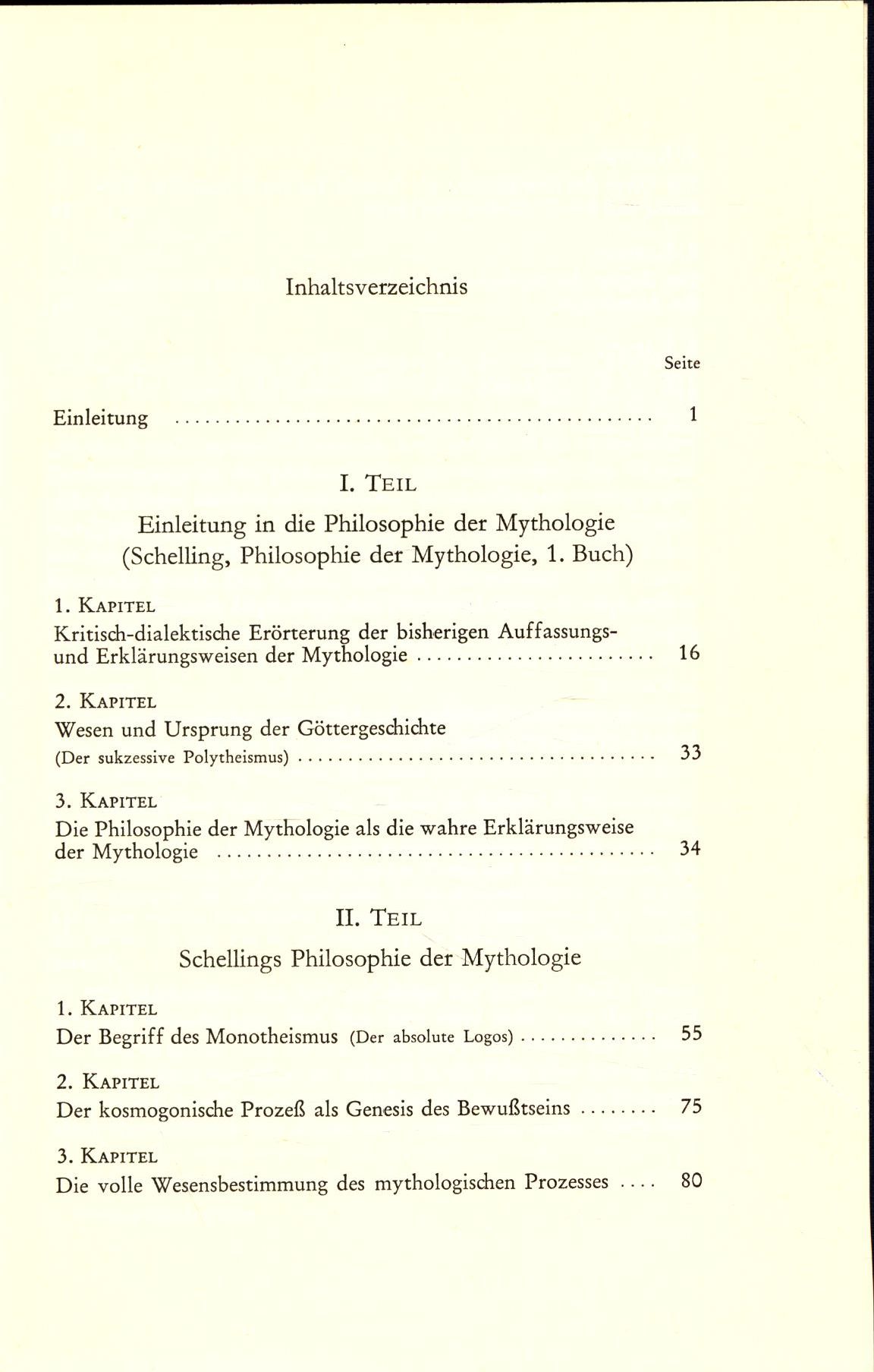 Mythos und Logos: Interpretationen zu Schellings Philosophie der ...
