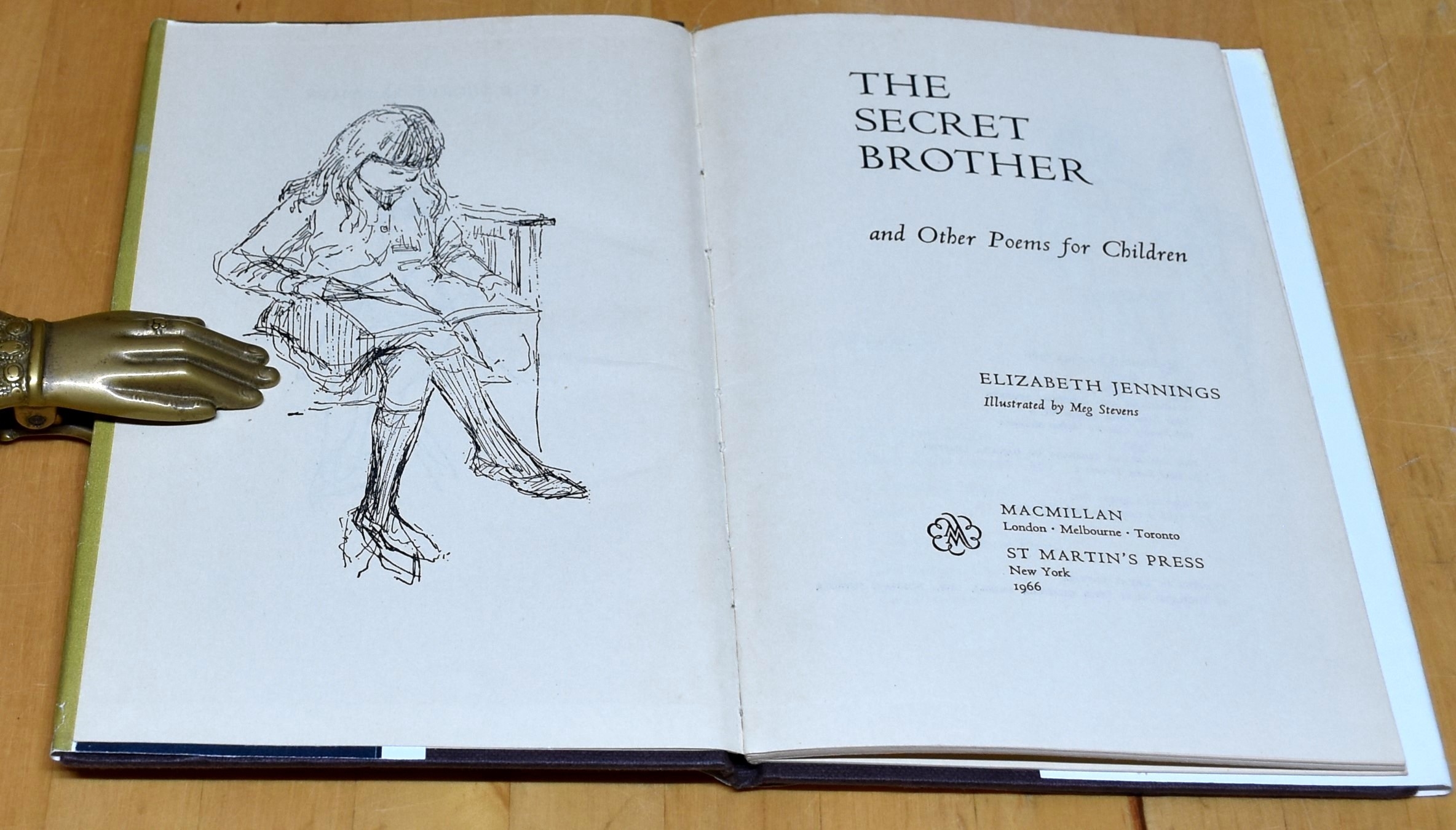 The Secret Brother and Other Poems for Children by Elizabeth Jennings ...