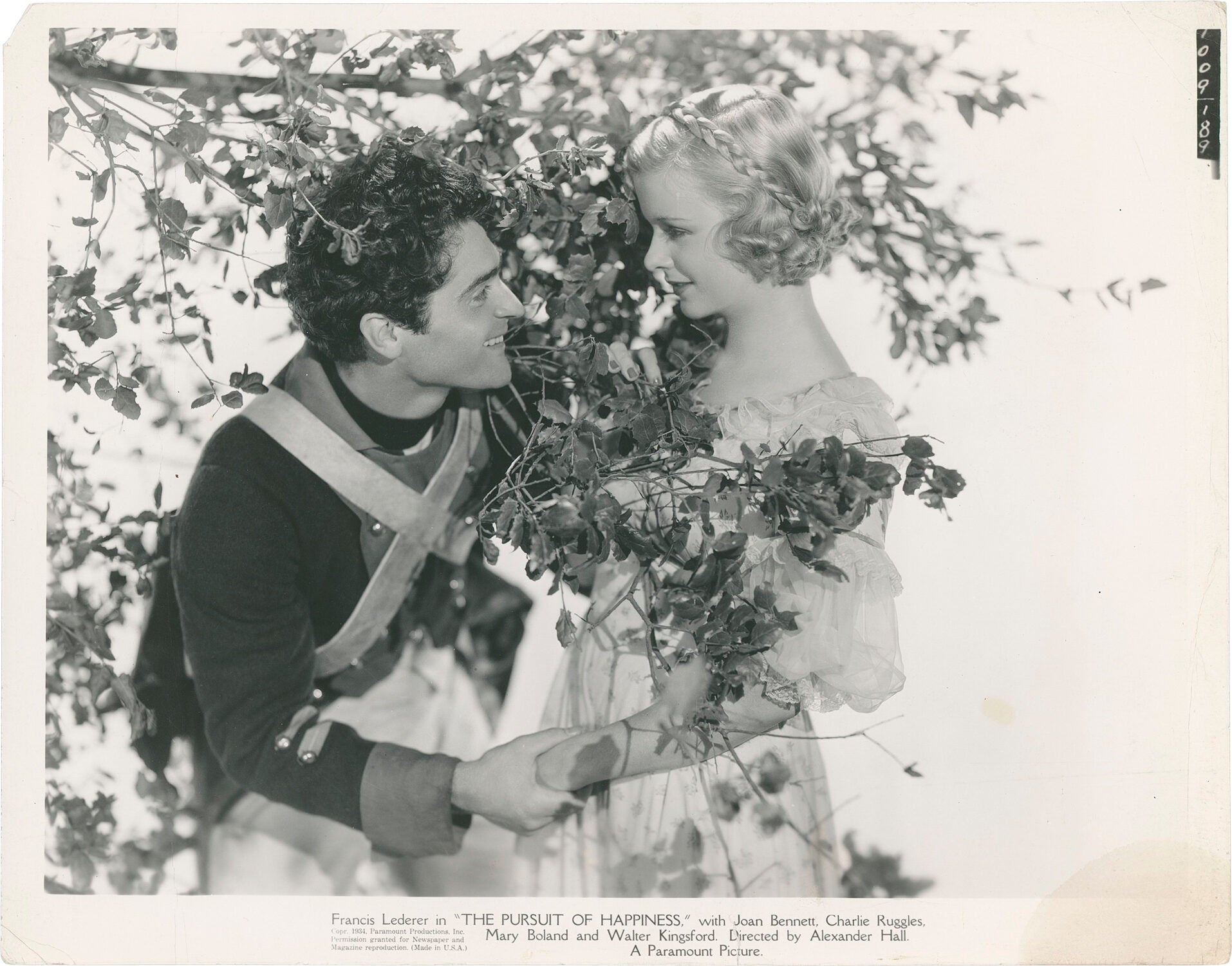 The Pursuit of Happiness (Original photograph of Joan Bennett from the ...