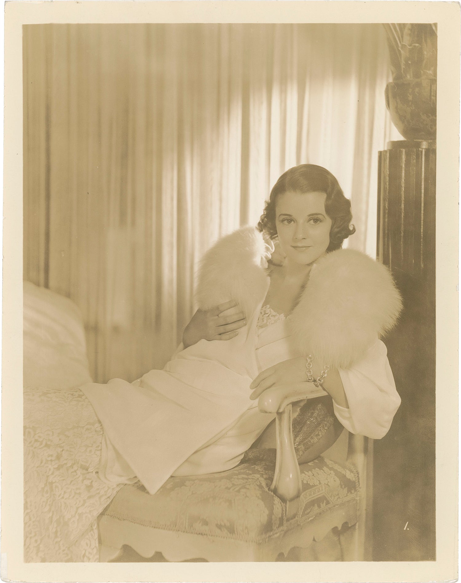 Two original photographs of actress Heather Angel, circa 1934 by ...