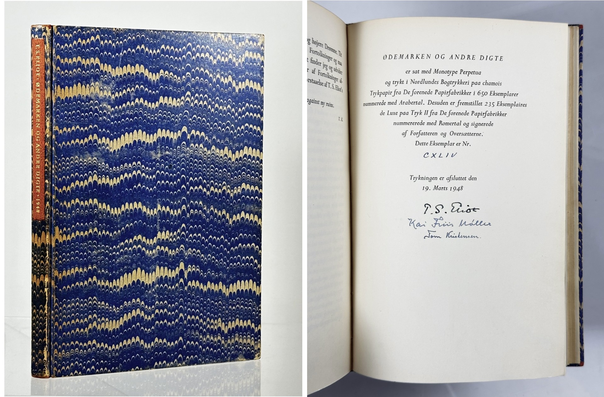 Ødemarken og andre Digte. Paa Dansk ved Kai Friis Møller og Tom ...