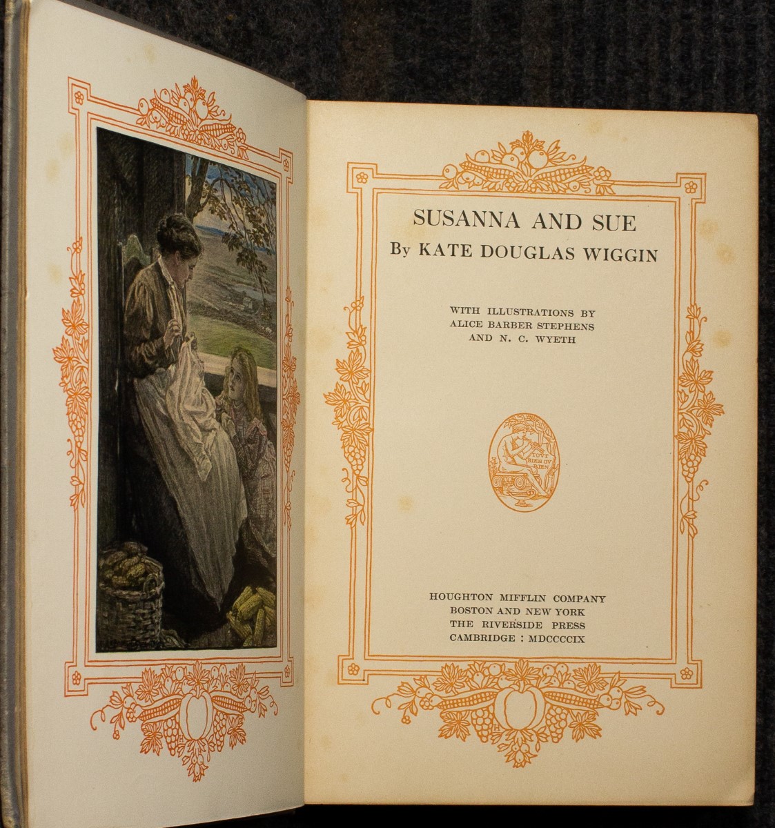 Susanna And Sue , Illustrated By N C. Wyeth & Alice Barber Stephens by ...