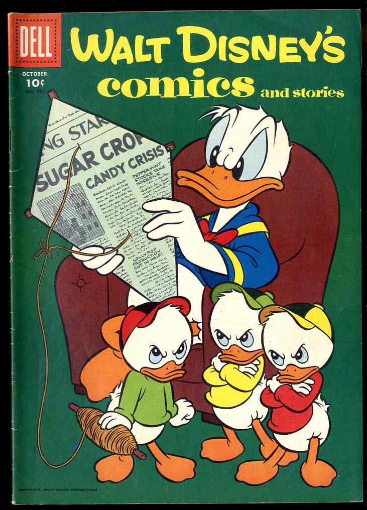 WALT DISNEY'S COMICS AND STORIES VOL 17 NO 1, OCT 1956 10C [COMIC BOOK ...