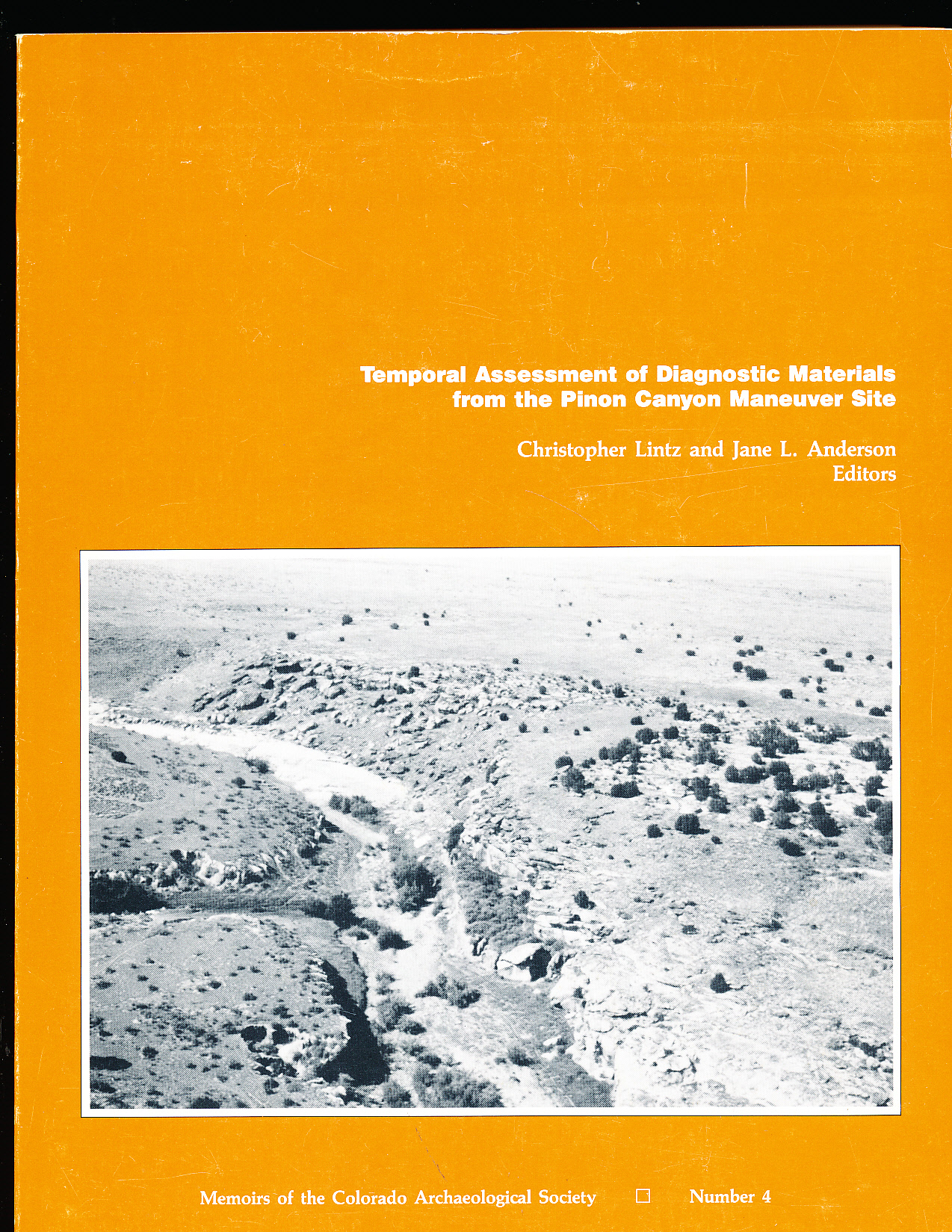 Temporal Assessment of Diagnostic Materials from the Pinon Canyon ...