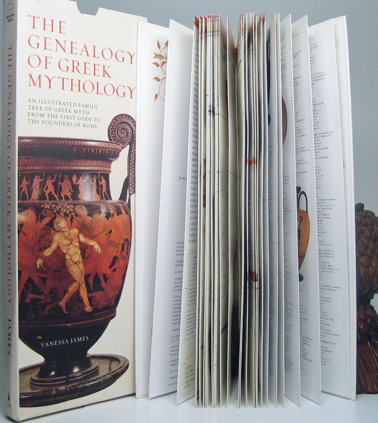 The Genealogy of Greek Mythology: An Illustrated Family Tree of Greek ...