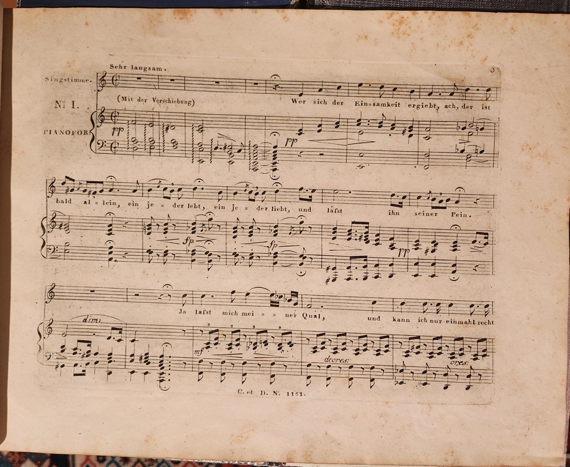 I: An Schwager Kronos. An Mignon. Ganymed. Gedichte von Goethe. In ...