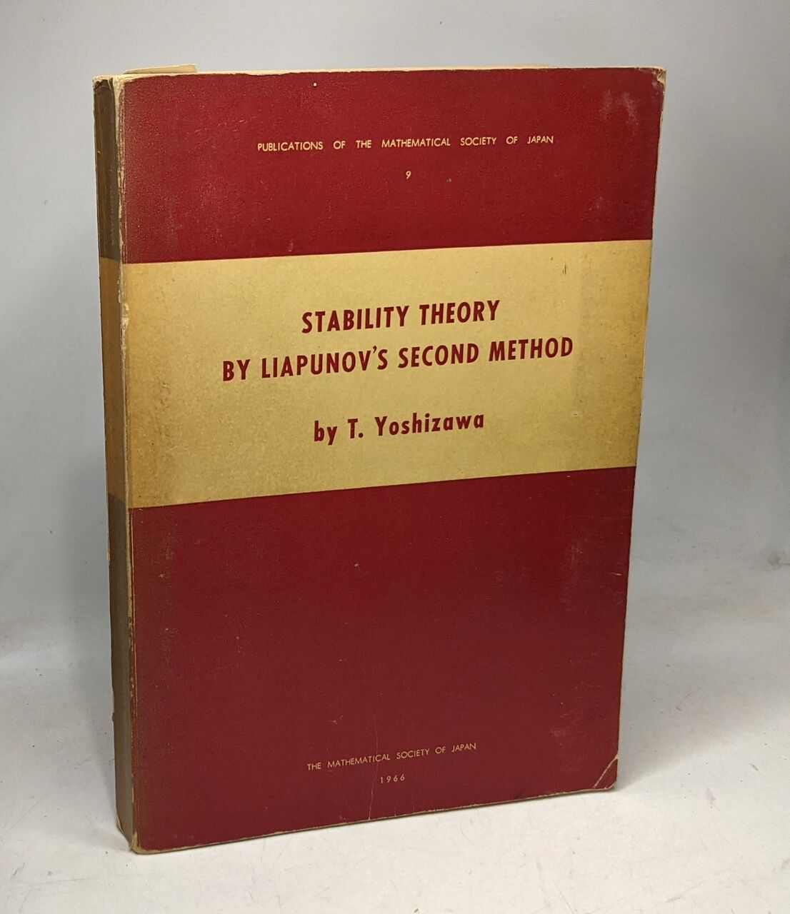 Stability theory by liapunov's second method by taro yoshizawa: Fair ...