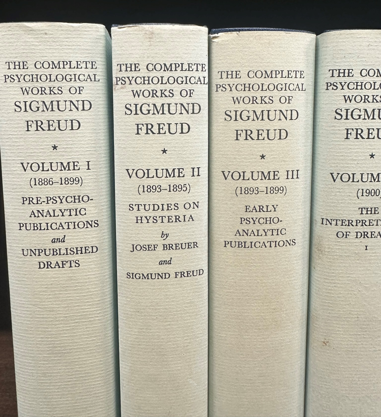 The Standard Edition of the Complete Psychological Works of Sigmund ...