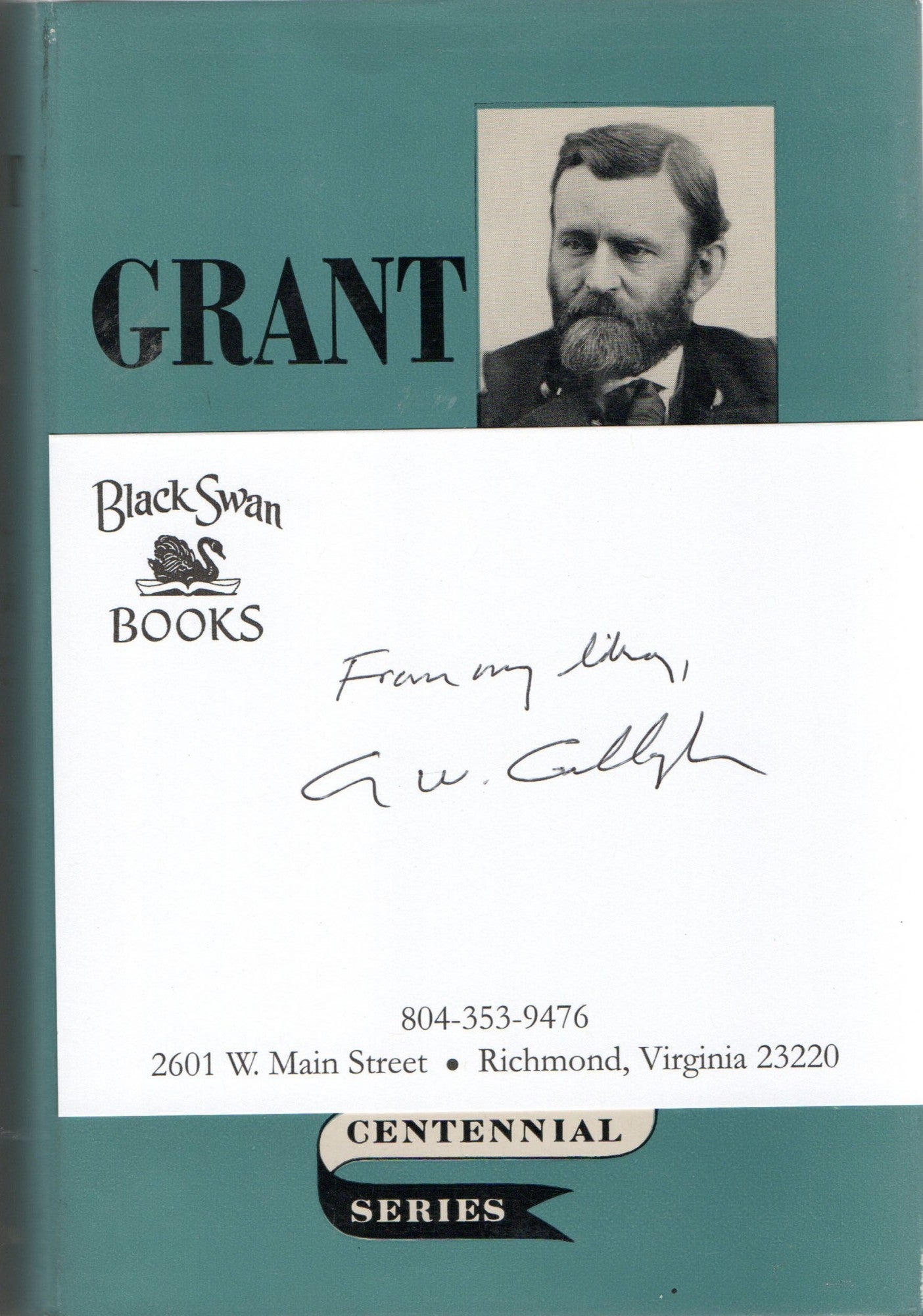 [CIVIL WAR CENTENNIAL SERIES] GRANT AND LEE. A STUDY IN PERSONALITY AND ...