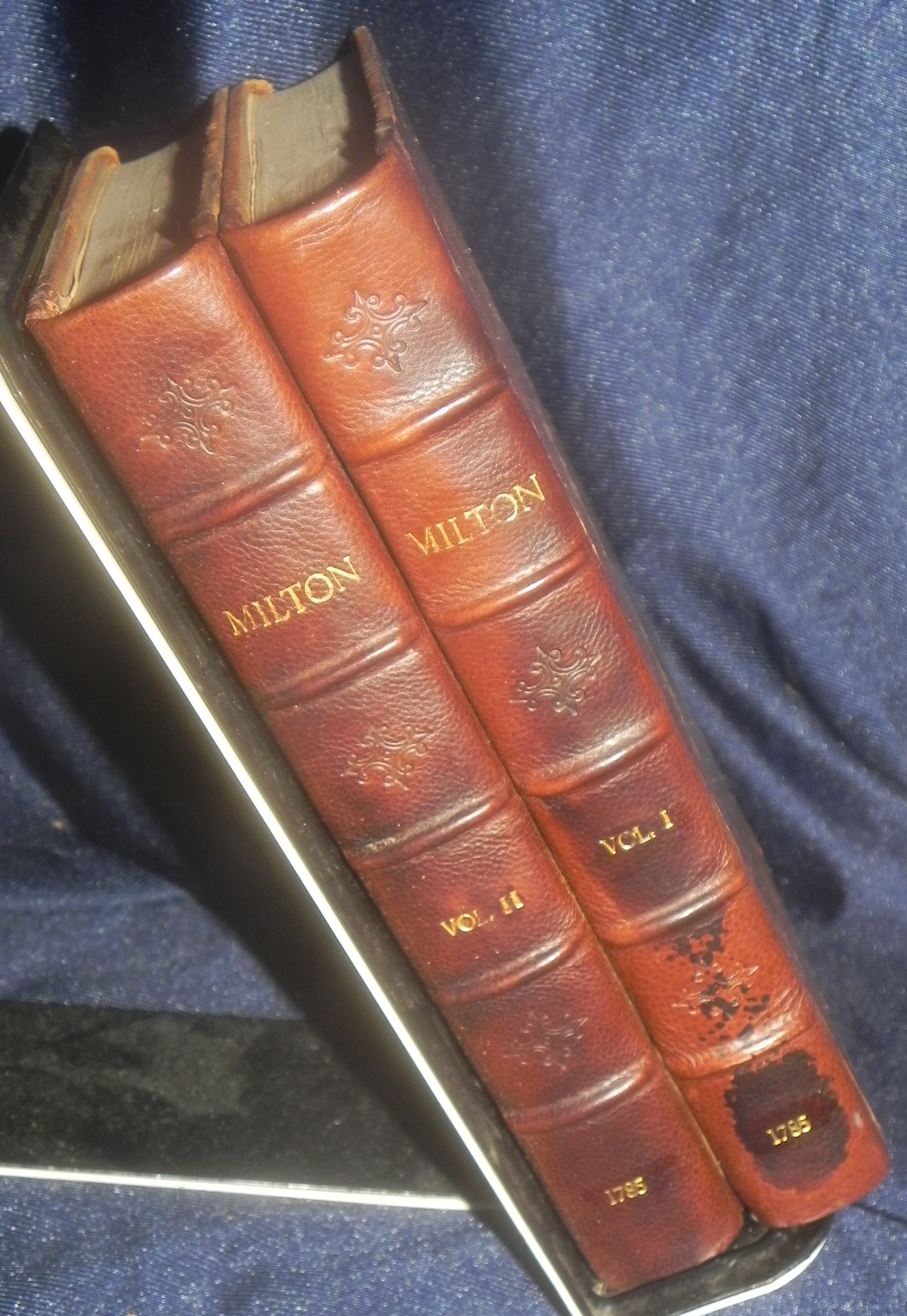 Paradise Regain'd & Samson Agonistes by John Milton 1785 Rare 2 Volumes ...