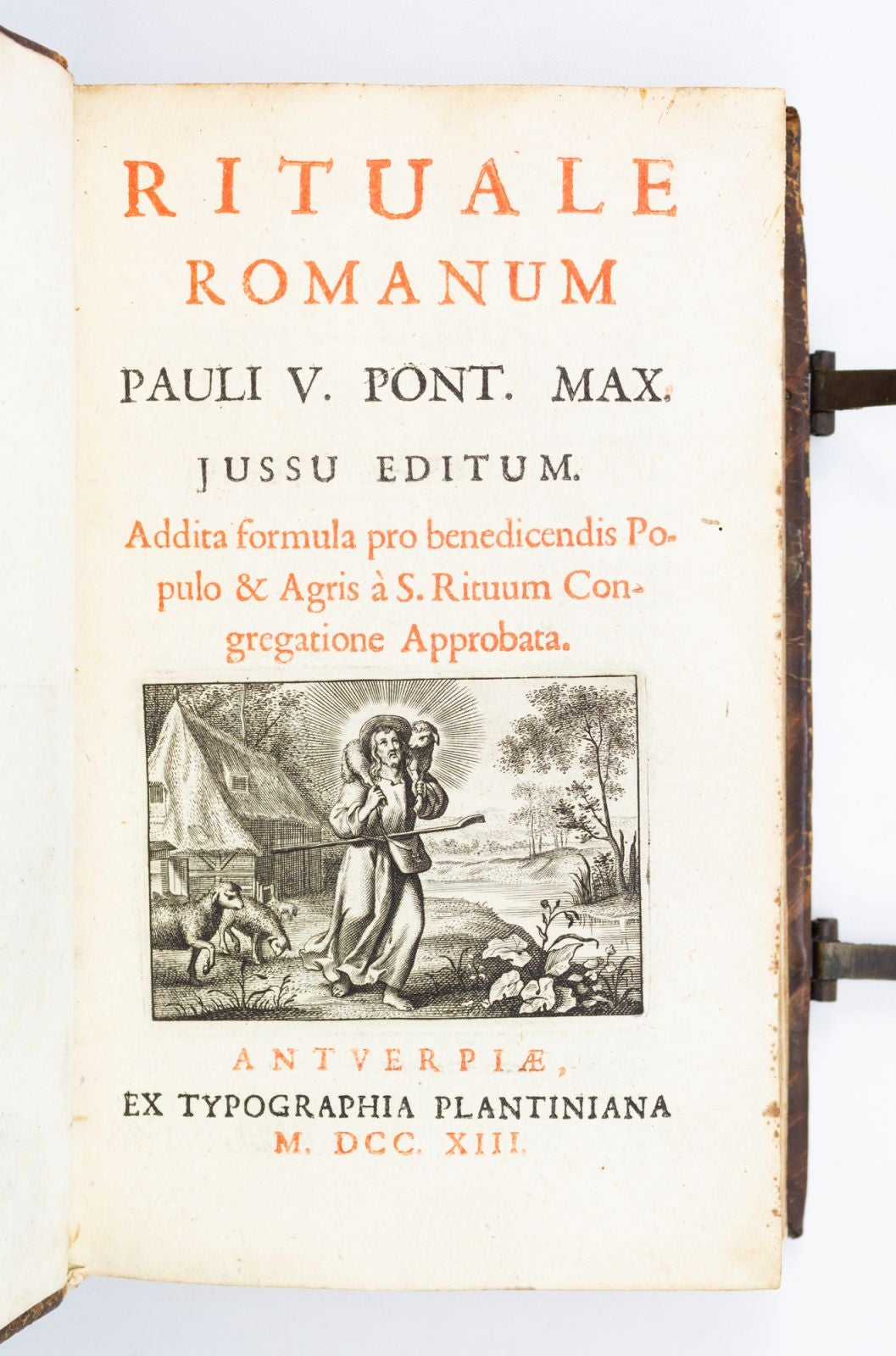 RITUALE ROMANUM by (LITURGICAL WORKS). (PLANTIN PRESS). CATHOLIC CHURCH ...