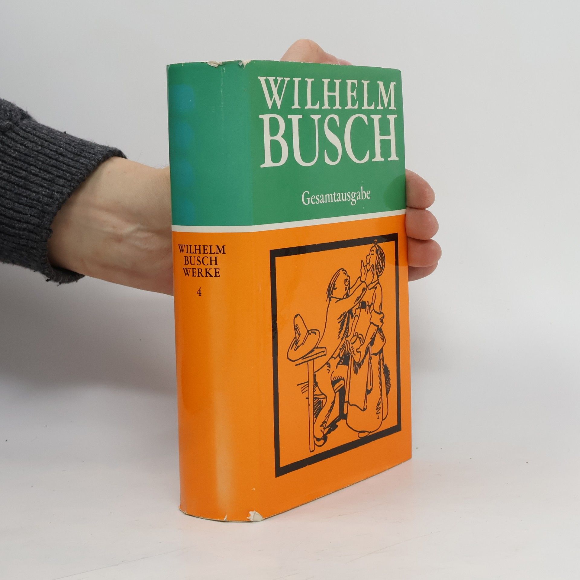 Wilhelm Busch Werke 4. Gesamtausgabe von Wilhelm Busch: Fine Hardcover ...