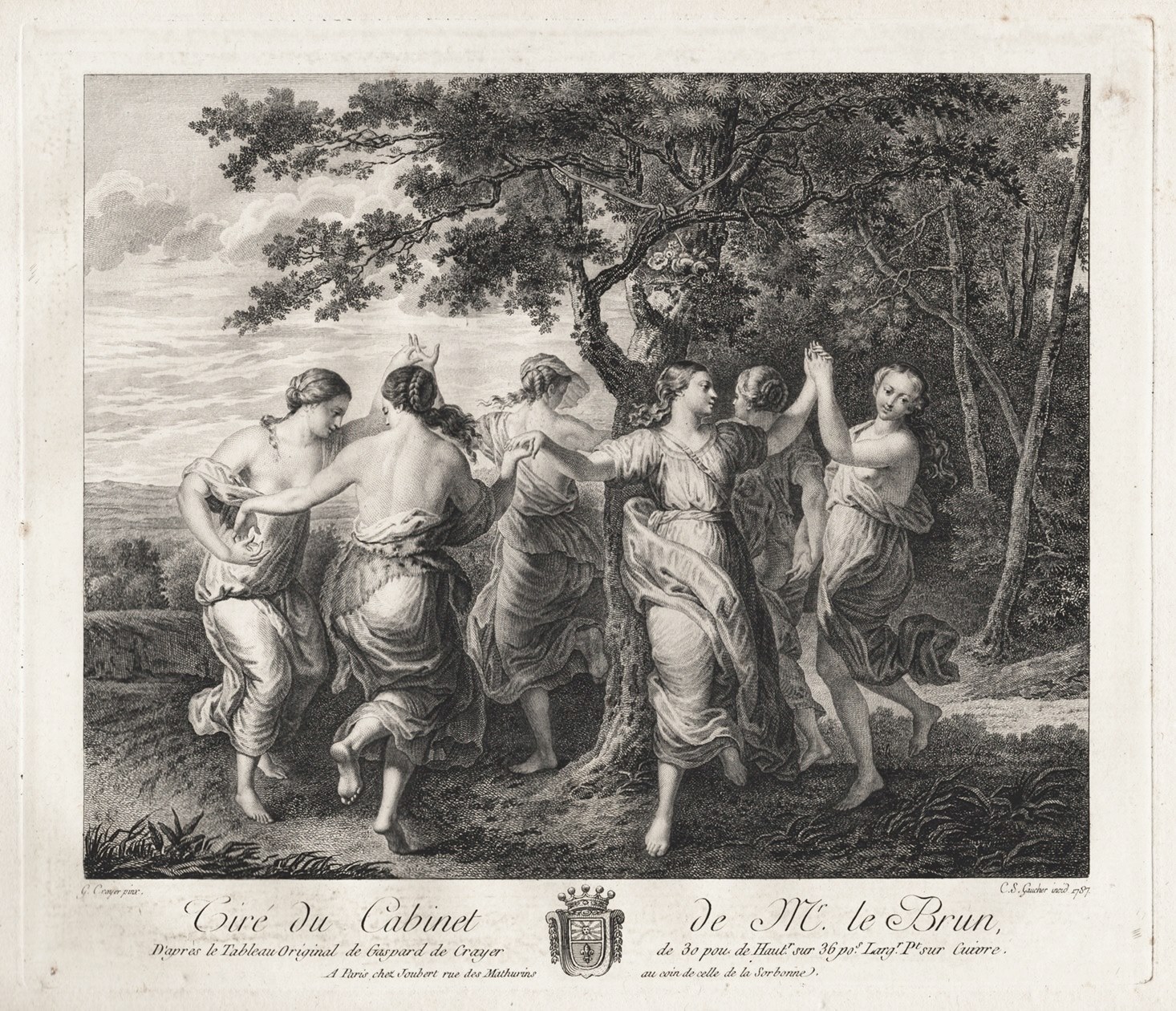 (Dance of the Nymphs) - Nymphen Tanz / Mythologie mythology von Crayer ...