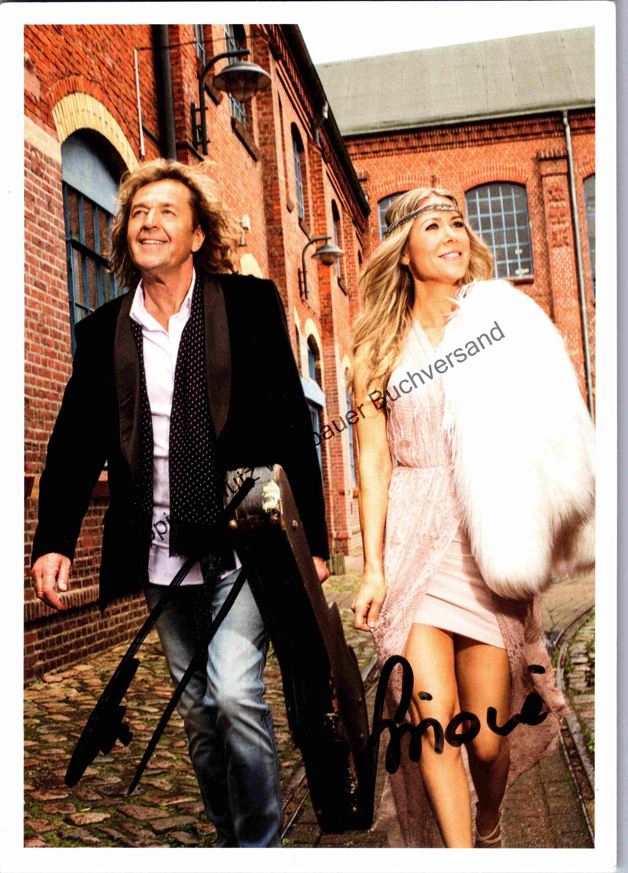 Original Autogramm Simone Stelzer & Brunner /// Autogramm Autograph ...