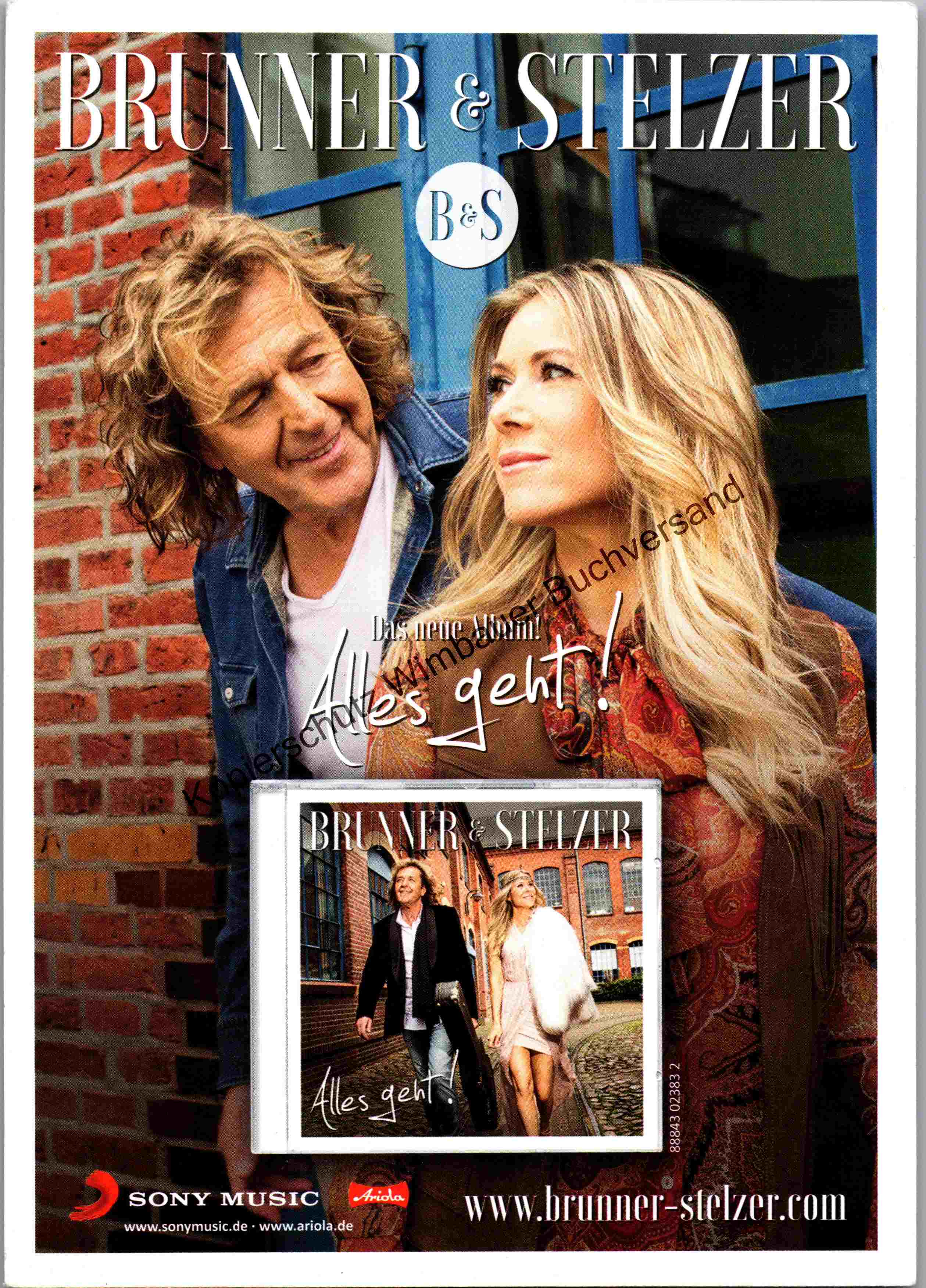 Original Autogramm Simone Stelzer & Brunner /// Autogramm Autograph ...