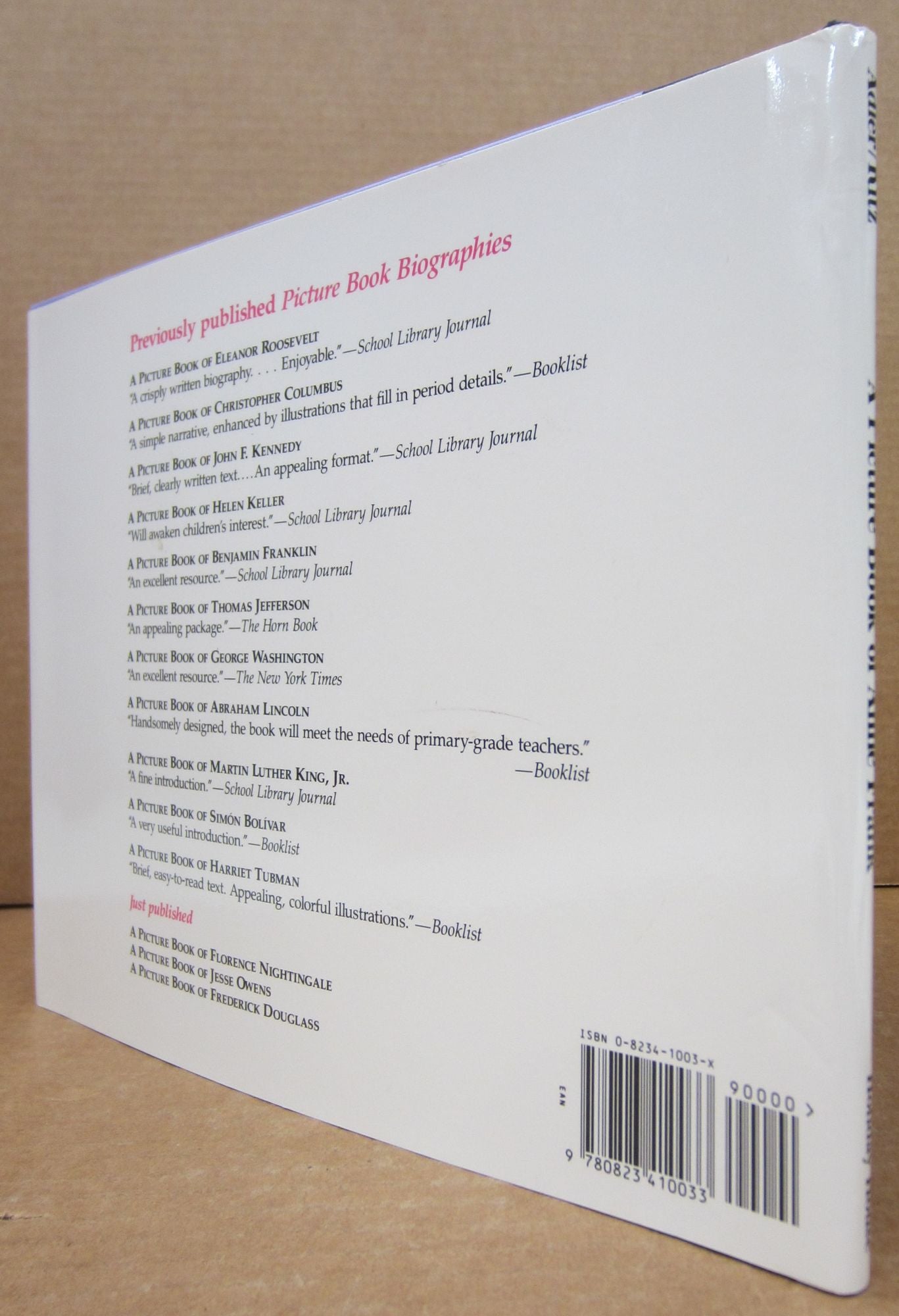 A Picture Book of Anne Frank {Signed} by David A. Adler: fine/fine ...