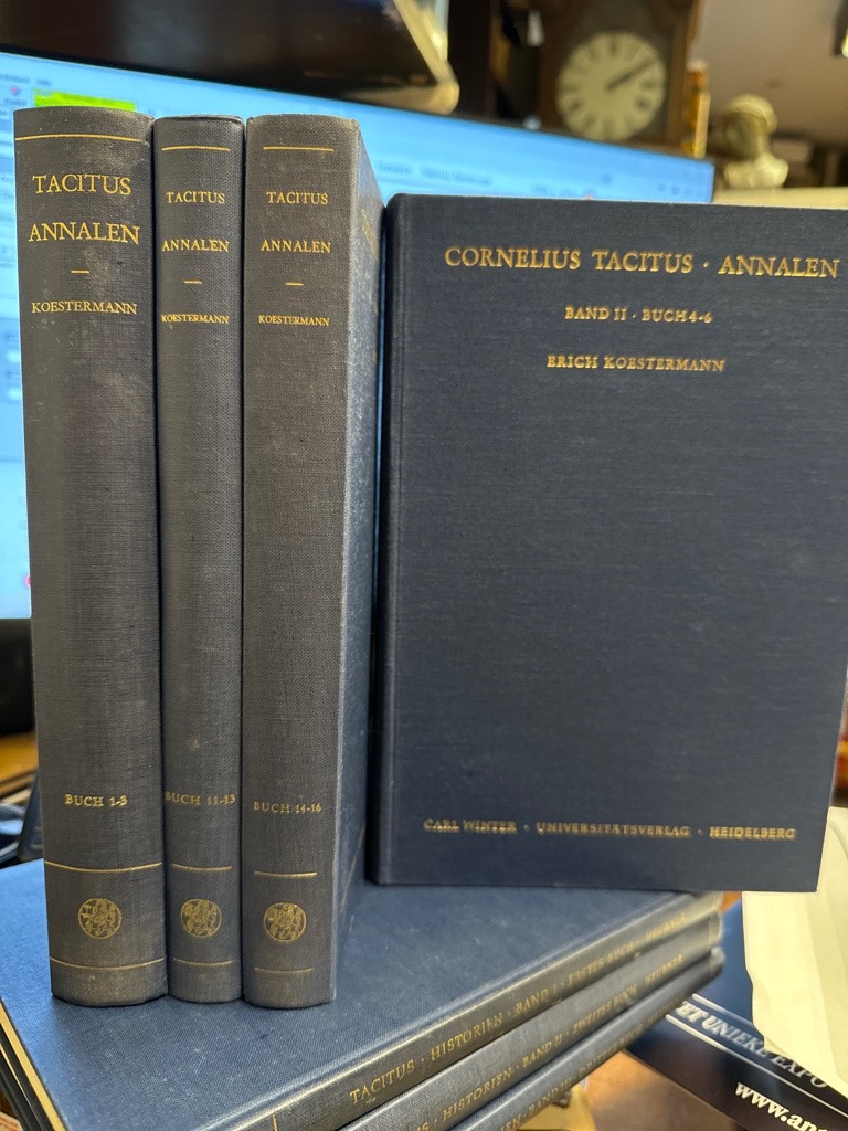 Conelius Tacitus. Annalen. Vollständige Ausgabe des Kommentars in 4 ...