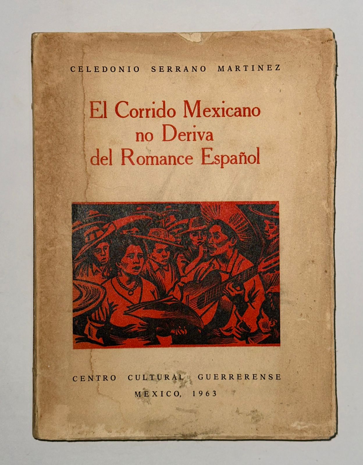 El Corrido Mexicano no Deriva del Romance Español by Serrano Martinez ...