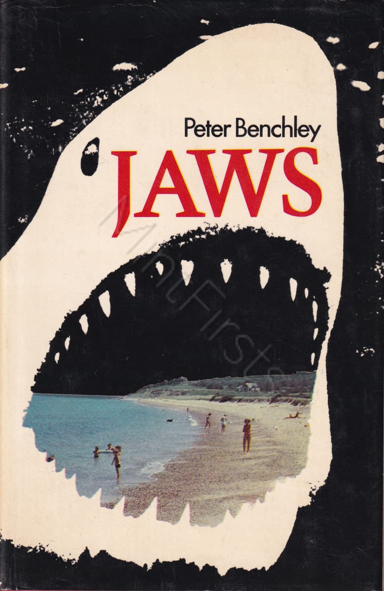 Jaws by Peter Benchley (Peter Bradford Benchley, 1940-2006): Near fine ...