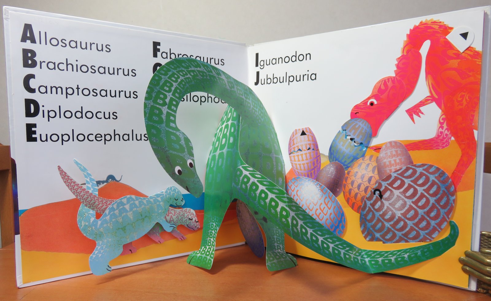 ABC DINOSAURS and other prehistoric creatures. by PIENKOWSKI, Jan ...