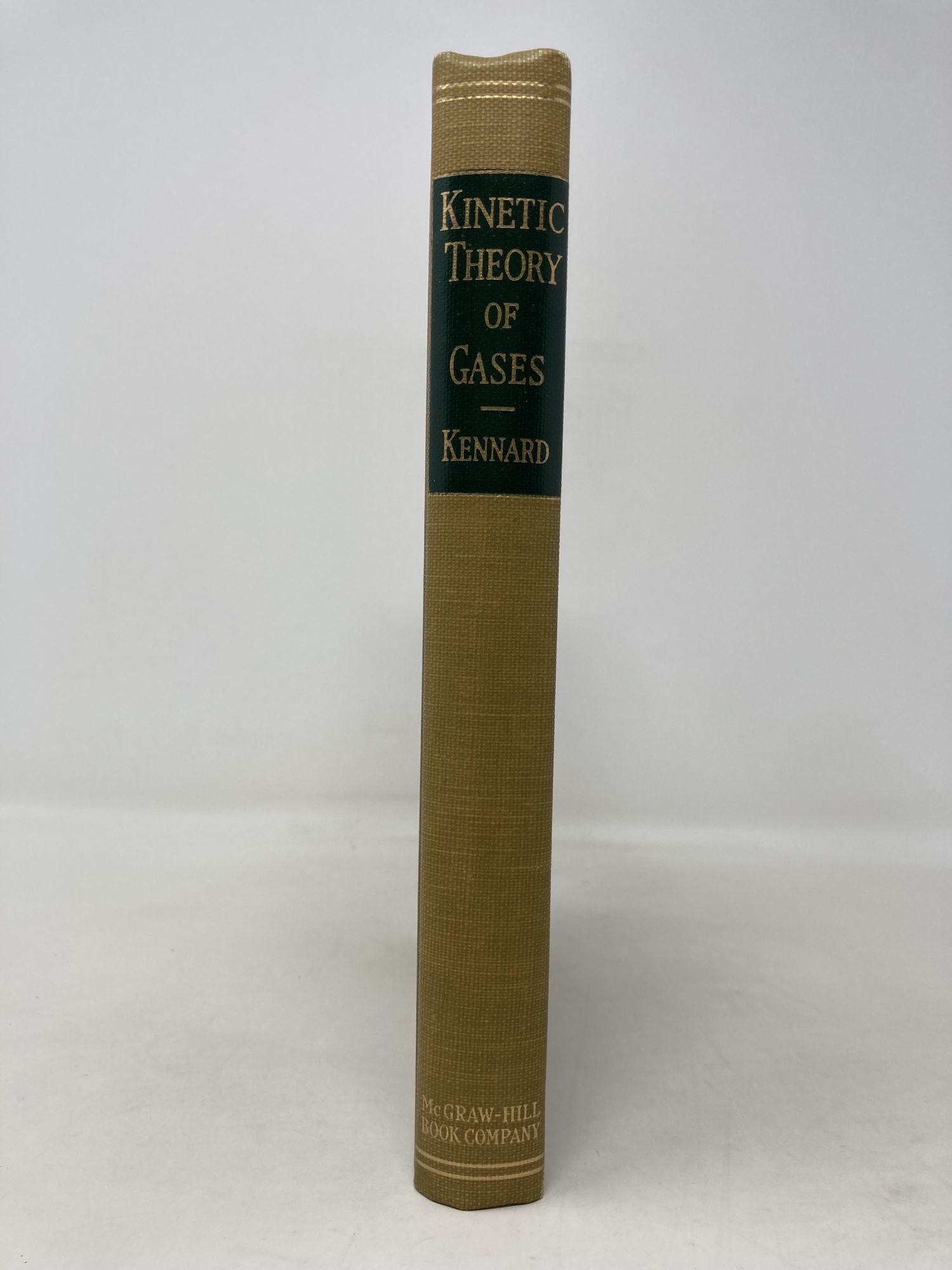 Kinetic Theory of Gases by Kennard, Earle H.: Very Good Hardcover (1938 ...