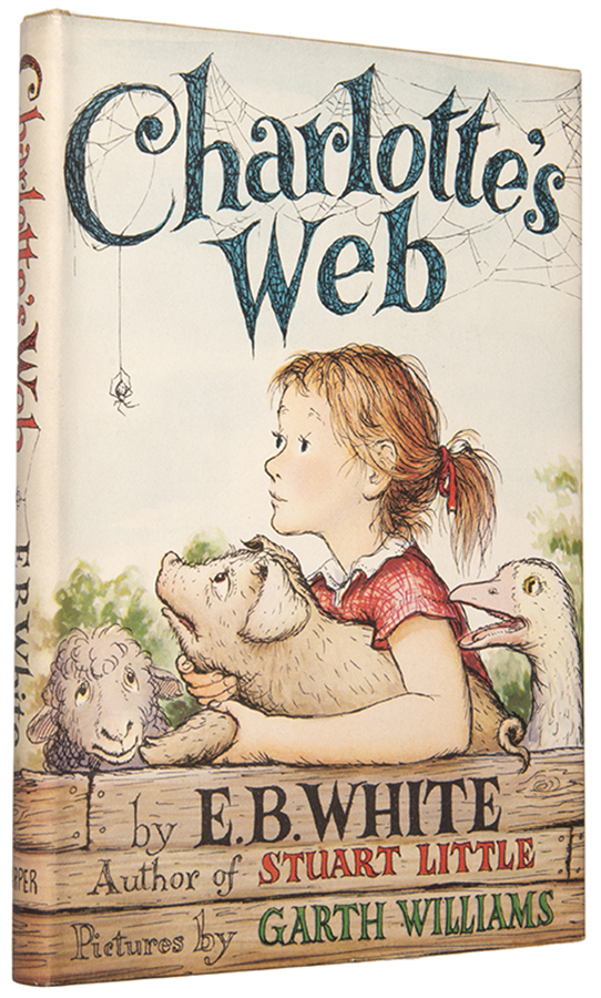Charlotte's Web. von WHITE, E.B.; WILLIAMS, Garth (illustrator).: (1952 ...