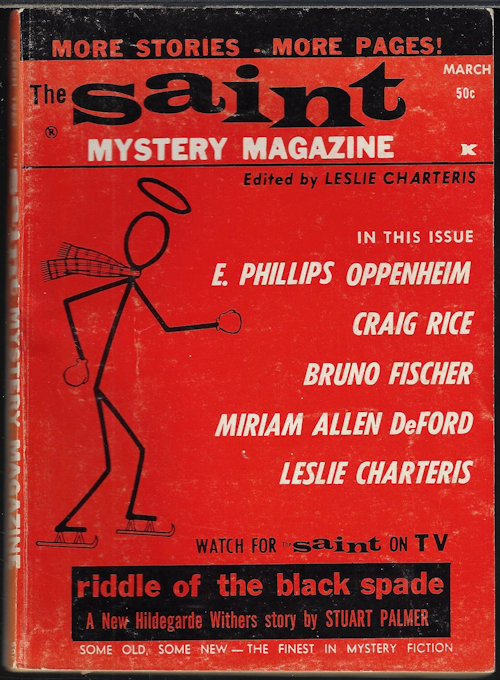 THE SAINT Mystery Magazine: March, Mar. 1964 by Saint (Leslie Charteris ...