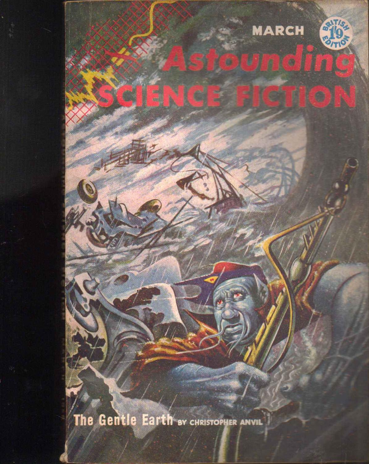 Astounding. March 1958. Science Fiction Magazine. British Edition ...
