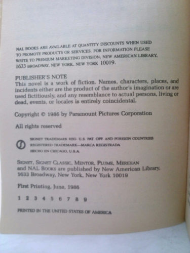Ferris Bueller's Day Off by Strasser, Todd: Good Mass Market Paperback ...