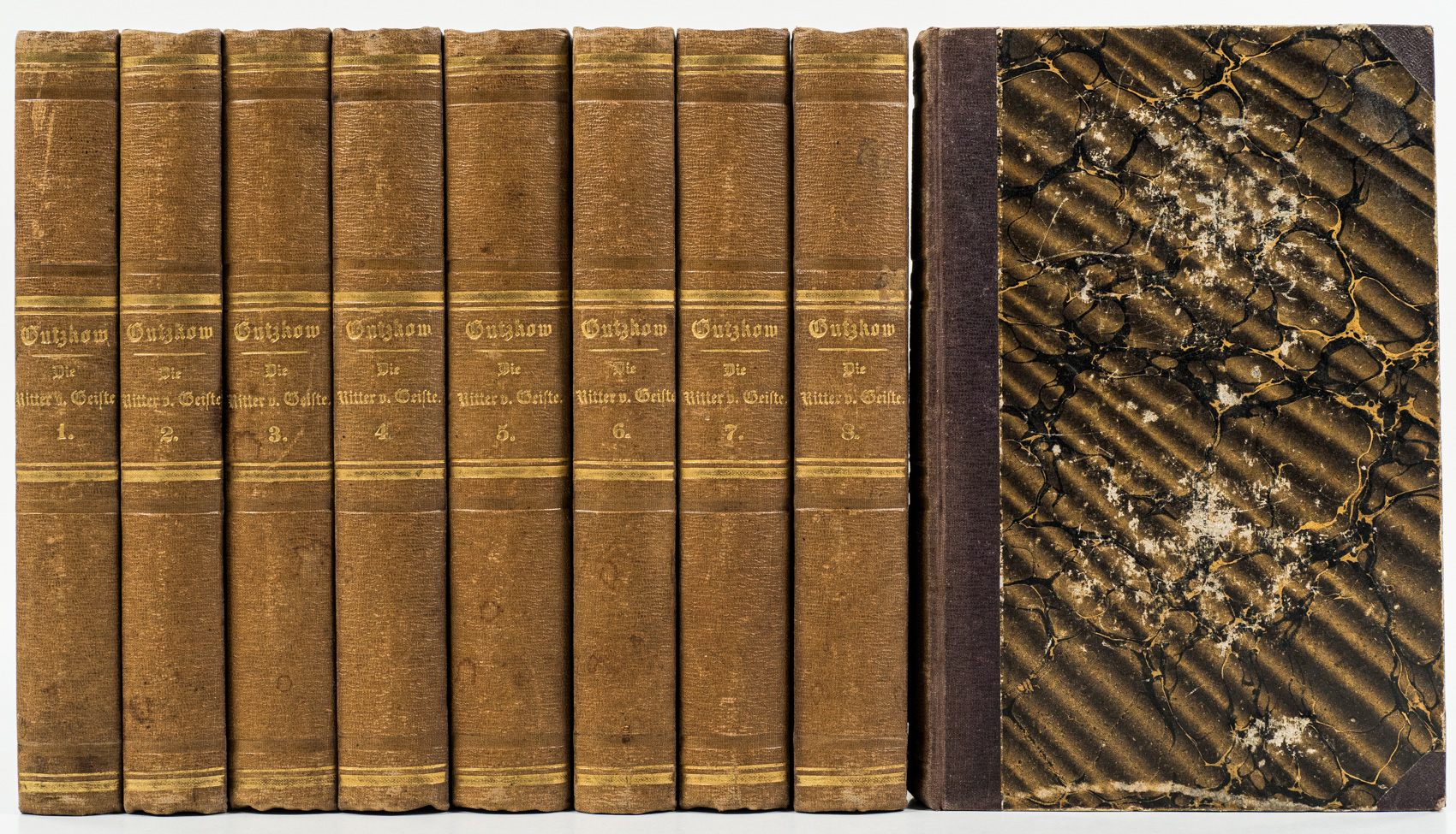 Die Ritter vom Geiste: Roman in neun Büchern. - [9 Bände]. - von ...