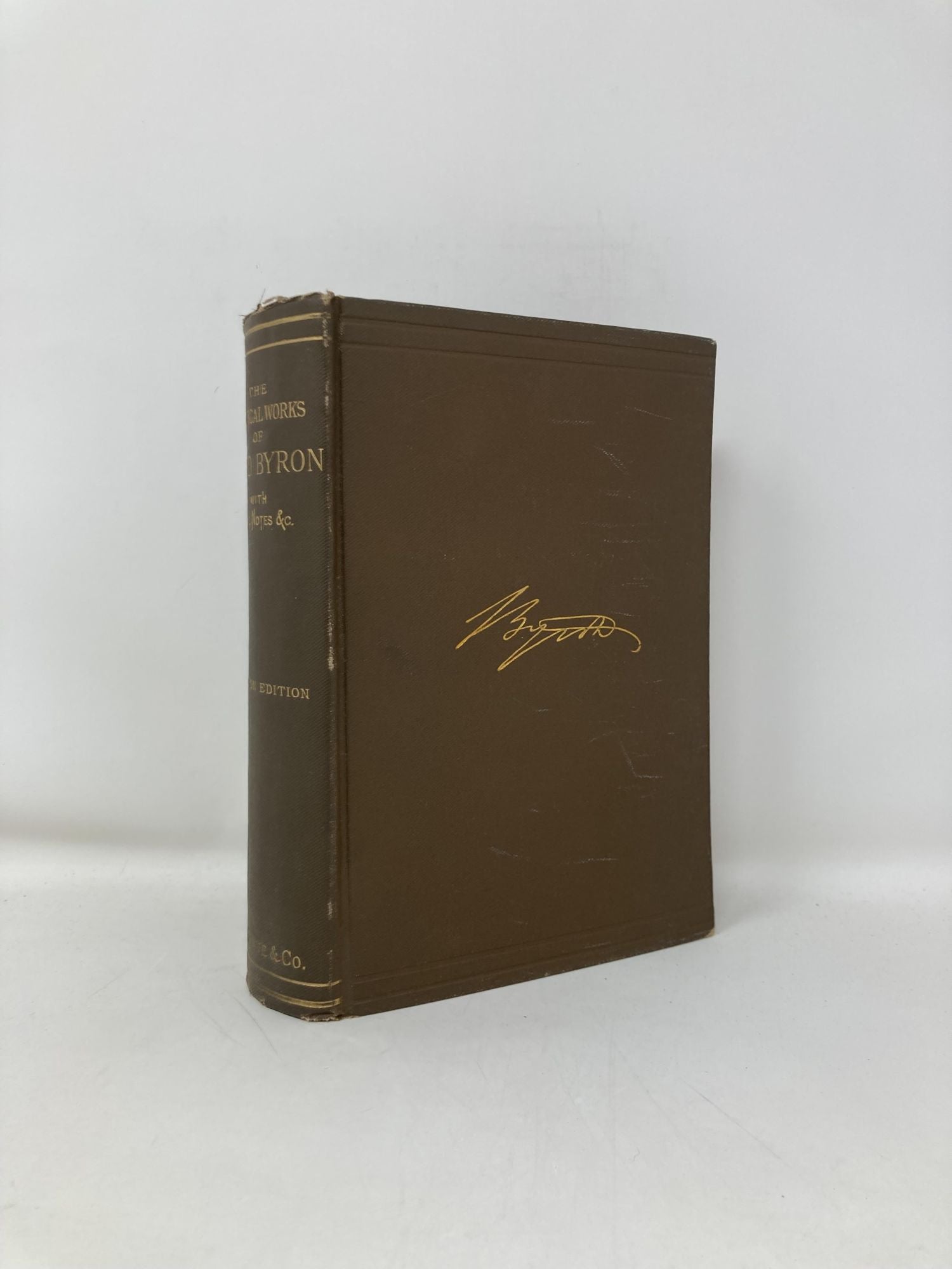 The Poetical Works of Lord Byron by Byron, Lord: Very Good Hardcover ...