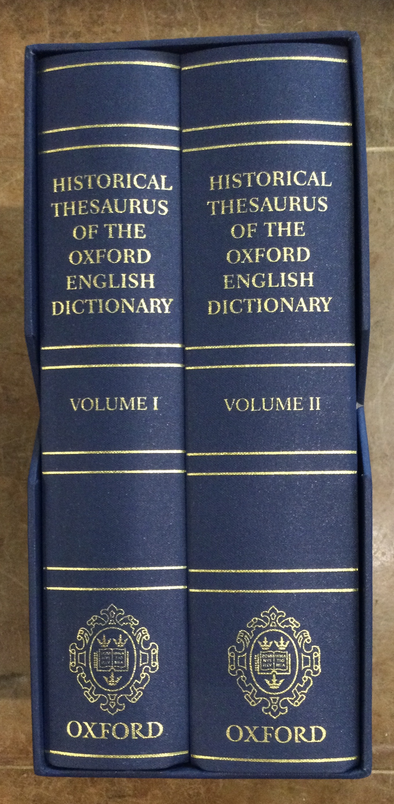 Historical Thesaurus of the Oxford English Dictionary (2 volumes ...