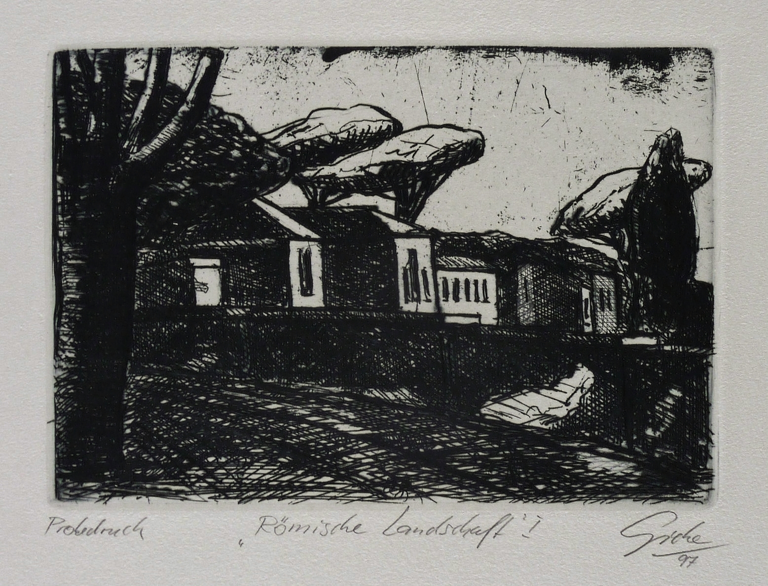 Giebe, Hubertus. Am Stadtrand von Rom I by Hubertus Giebe: sehr guter ...