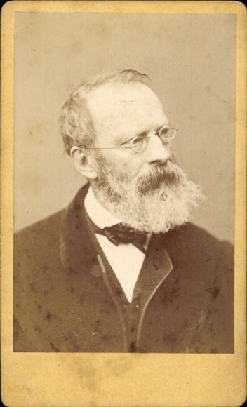 CdV Adolf Stahr, Schriftsteller, Historiker, Portrait - Fotograf ...