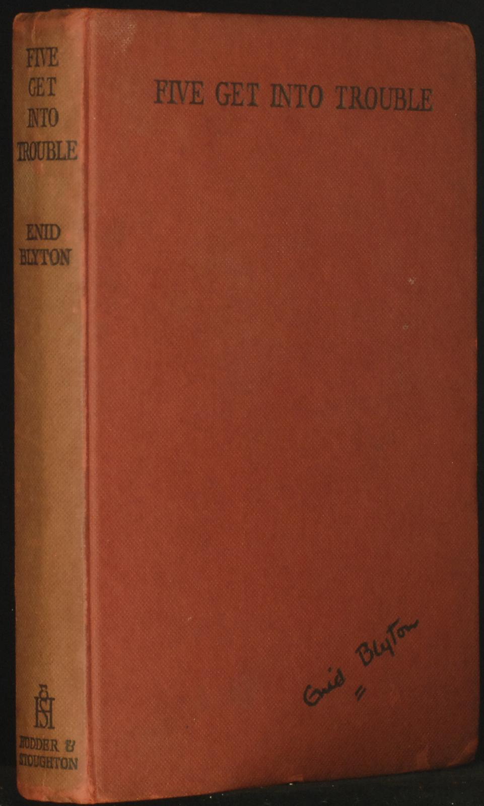 Five Get Into Trouble by Blyton Enid: Good Hardcover (1951) First ...