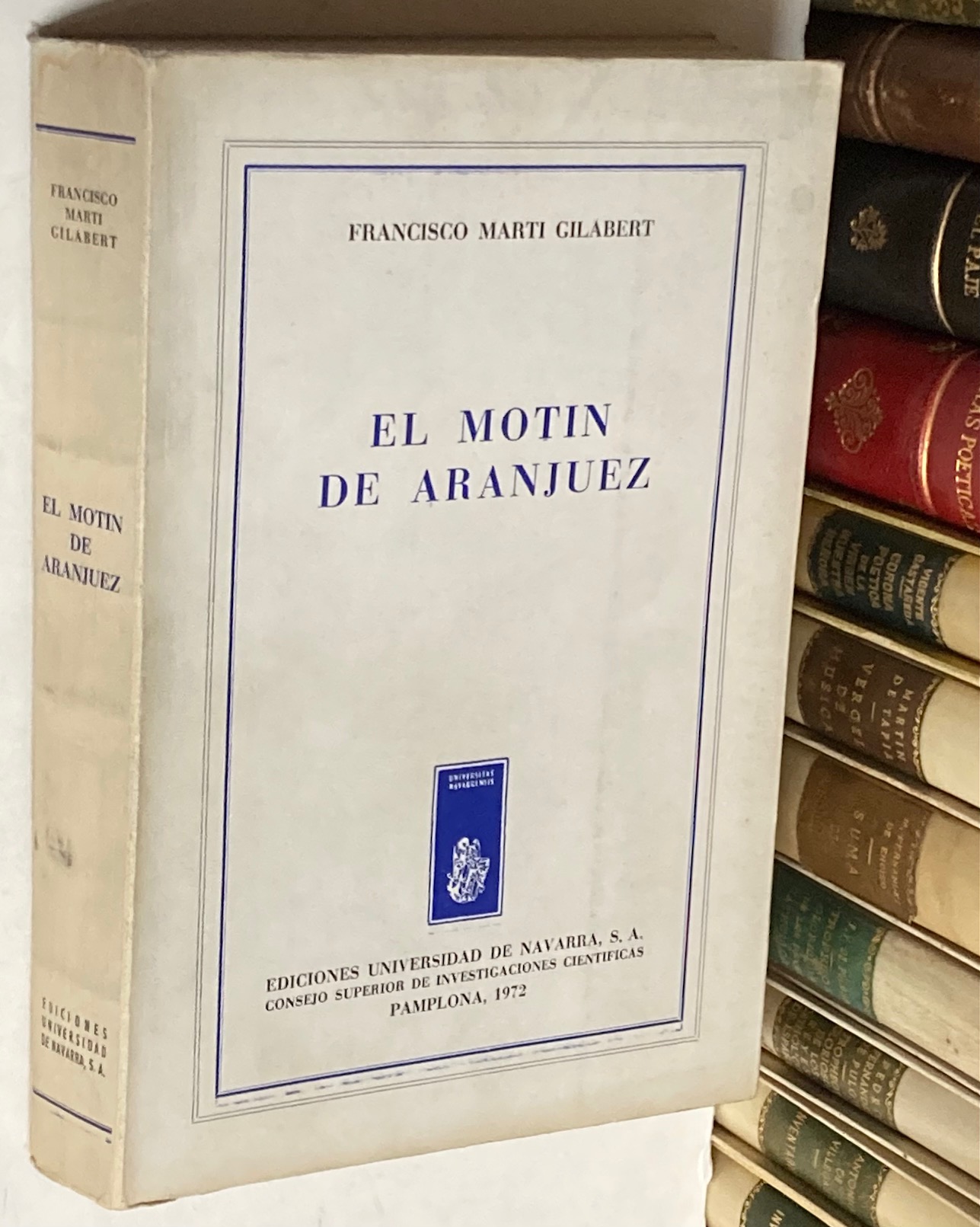 El motín de Aranjuez. de MARTÍ GILABERT, Francisco.: (1972) | LIBRERÍA ...