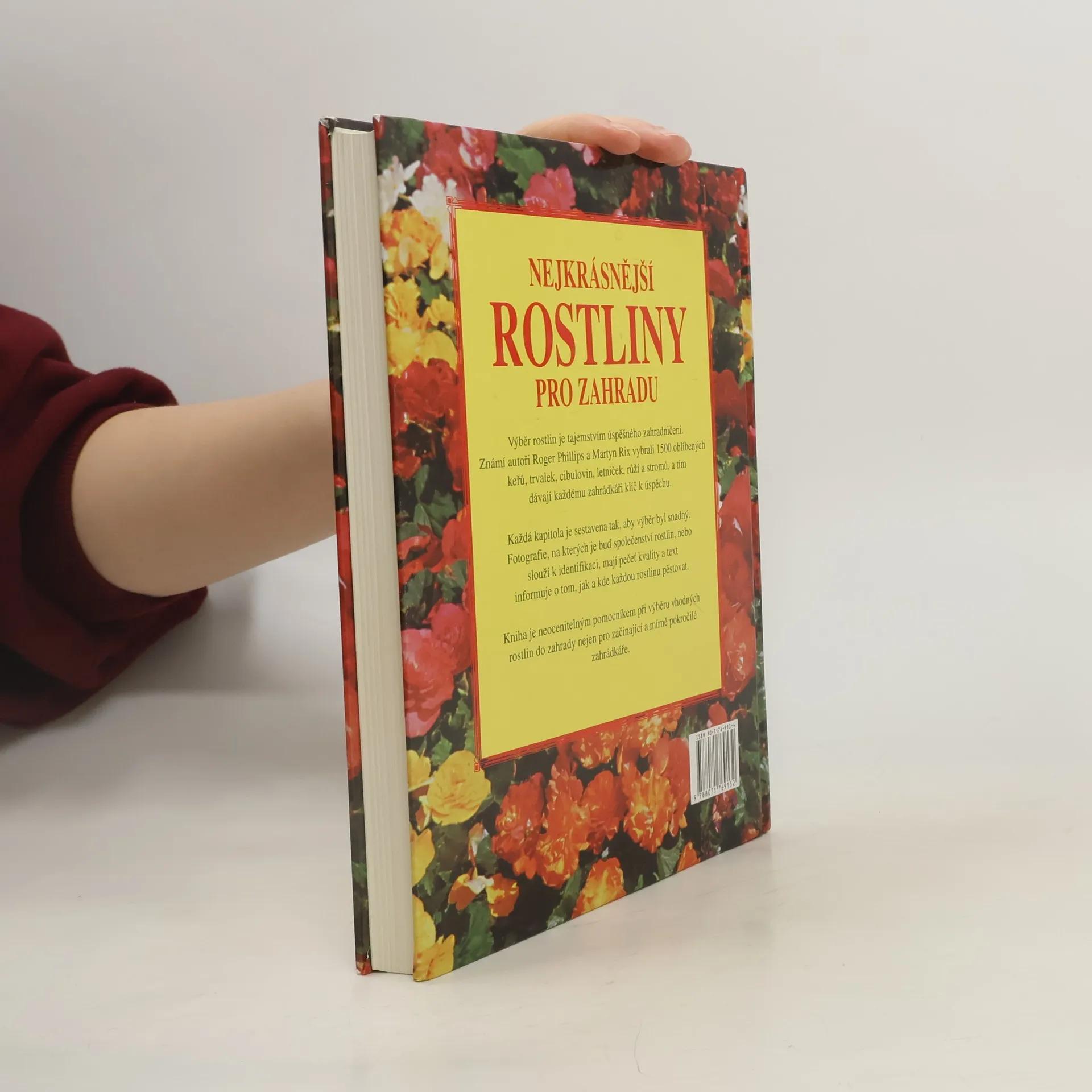 Nejkrasnejsi rostliny pro zahradu von Roger Phillips: As New Hardcover ...