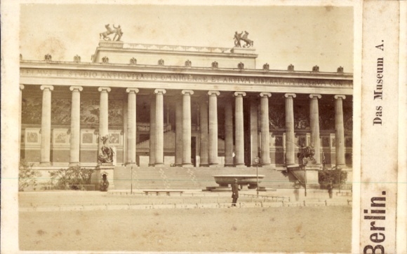 CdV Berlin Mitte, Museum, Lustgarten - Fotograf Moser sen., Berlin ...