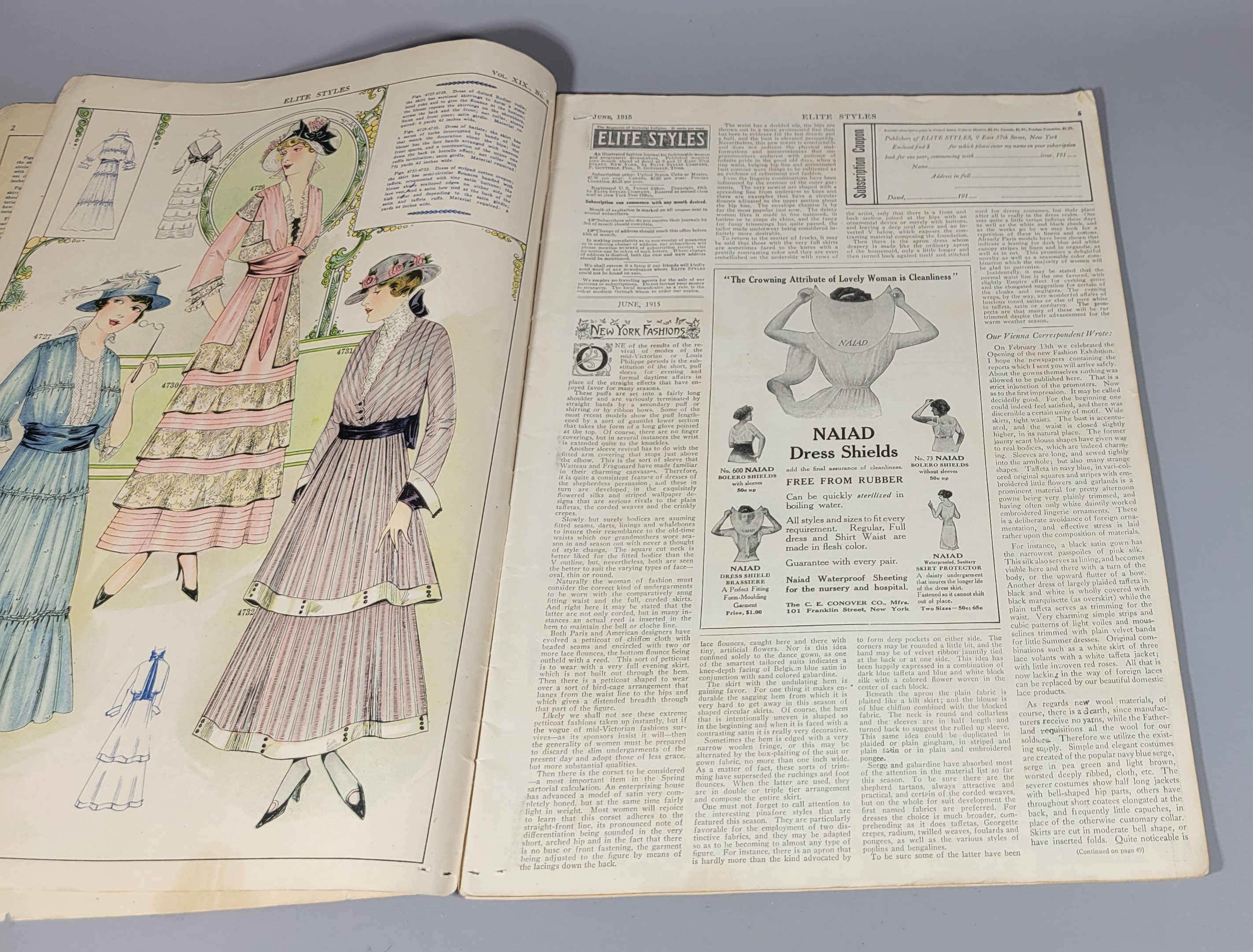 Elite Styles June 1915 Antique Catalog by Elite Styles Co: (1922) 1st ...
