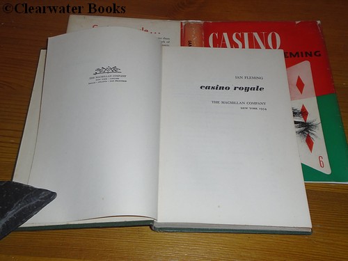 Casino Royale. A James Bond novel. by IAN FLEMING.: Very Good Hardcover ...