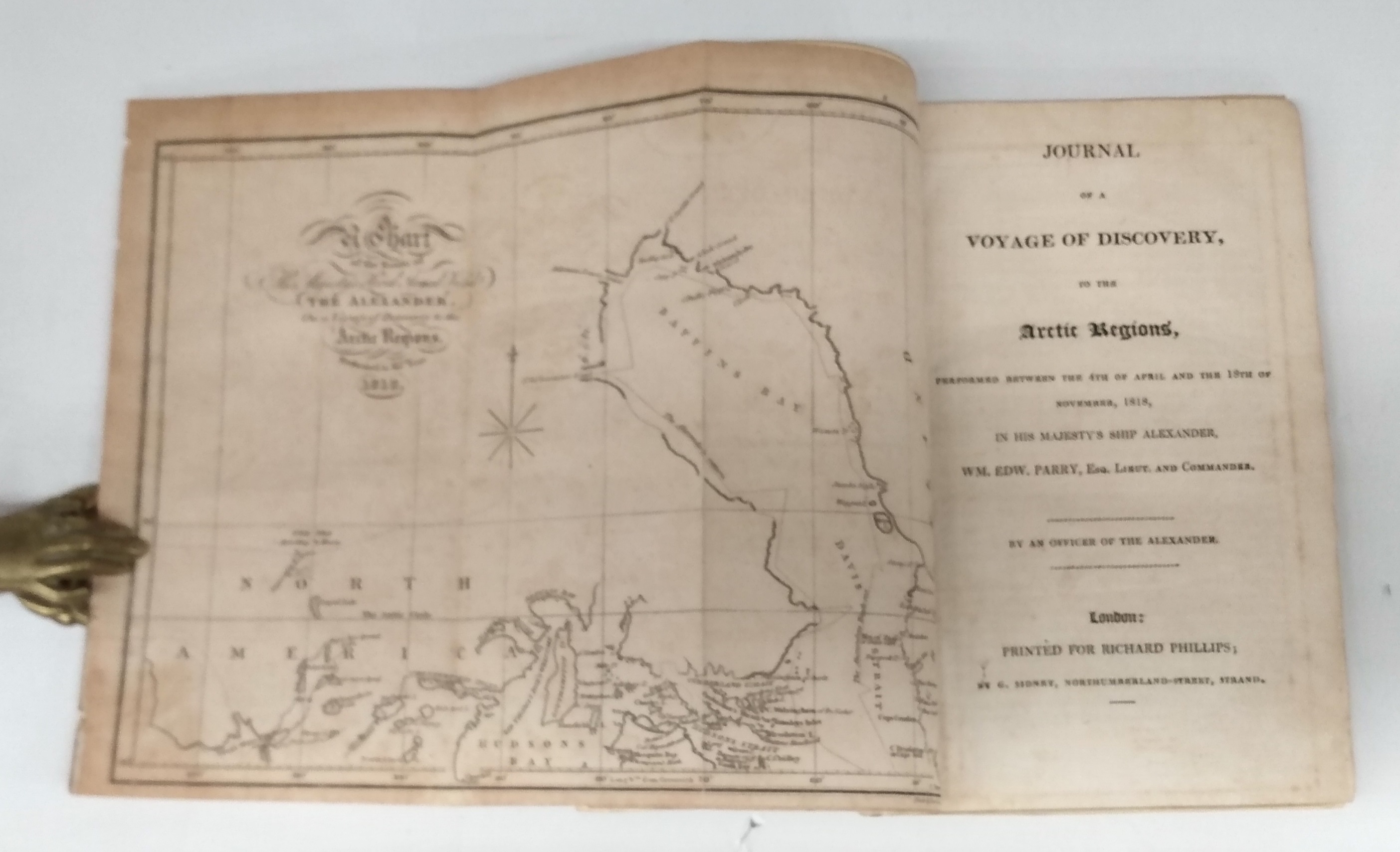 Journal of a Voyage of Discovery, to the Arctic Regions, Performed ...