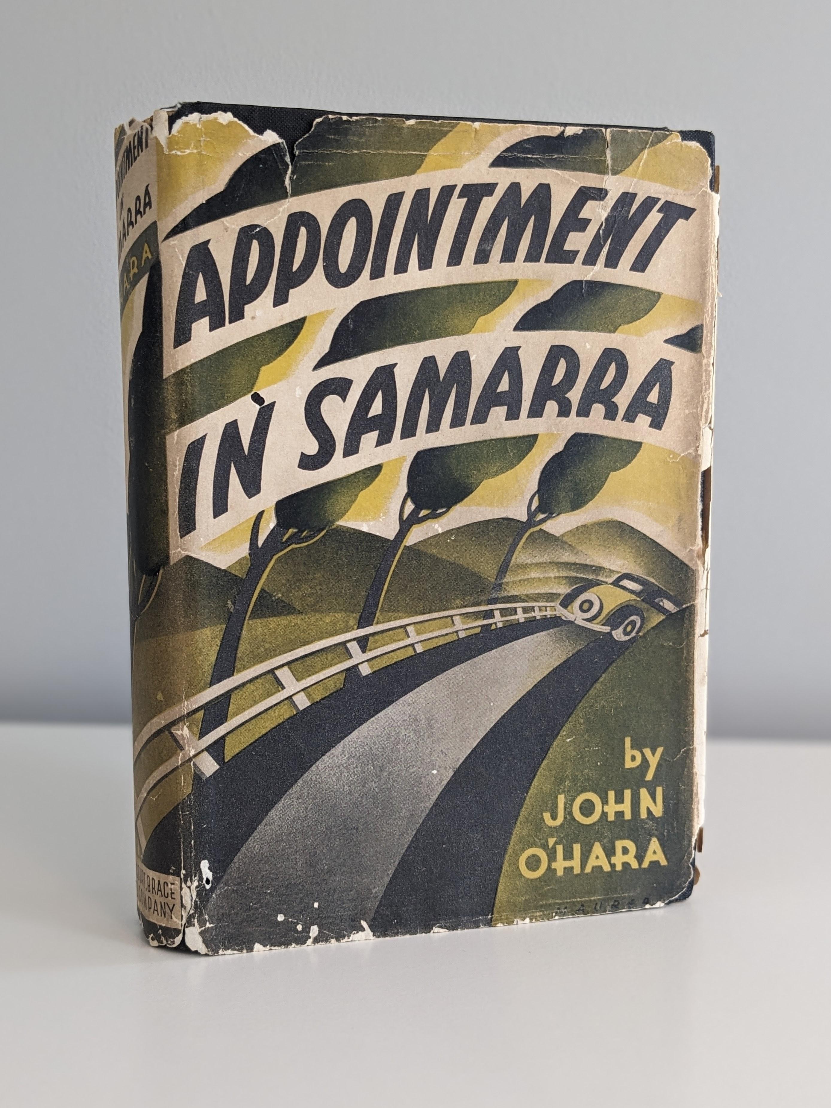 Appointment in Samarra - John O'Hara First Edition 1934 by O'Hara, John ...