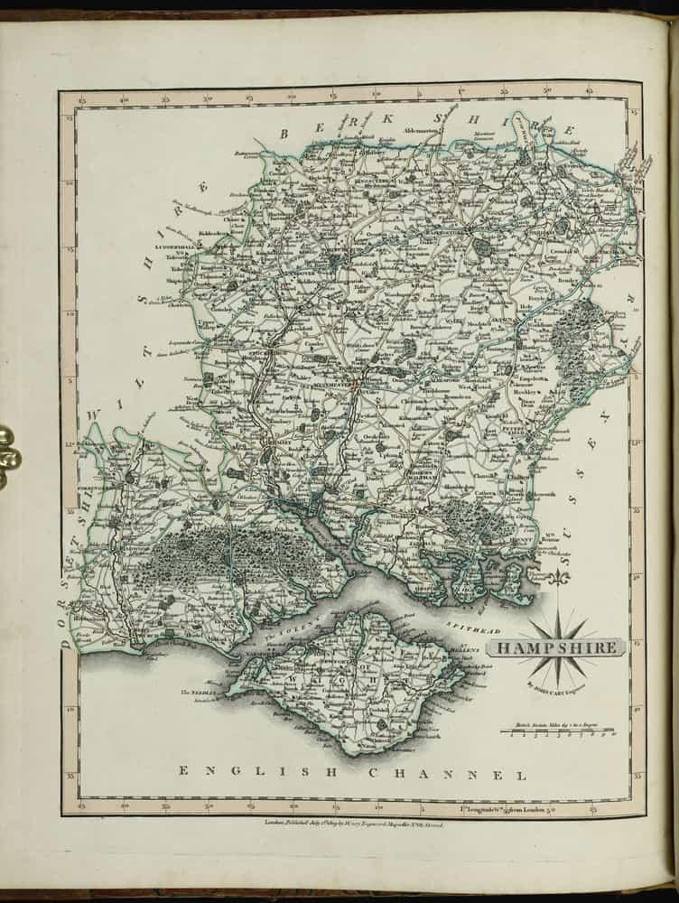 Cary's New and Correct English Atlas: Being A New Set of County Maps ...