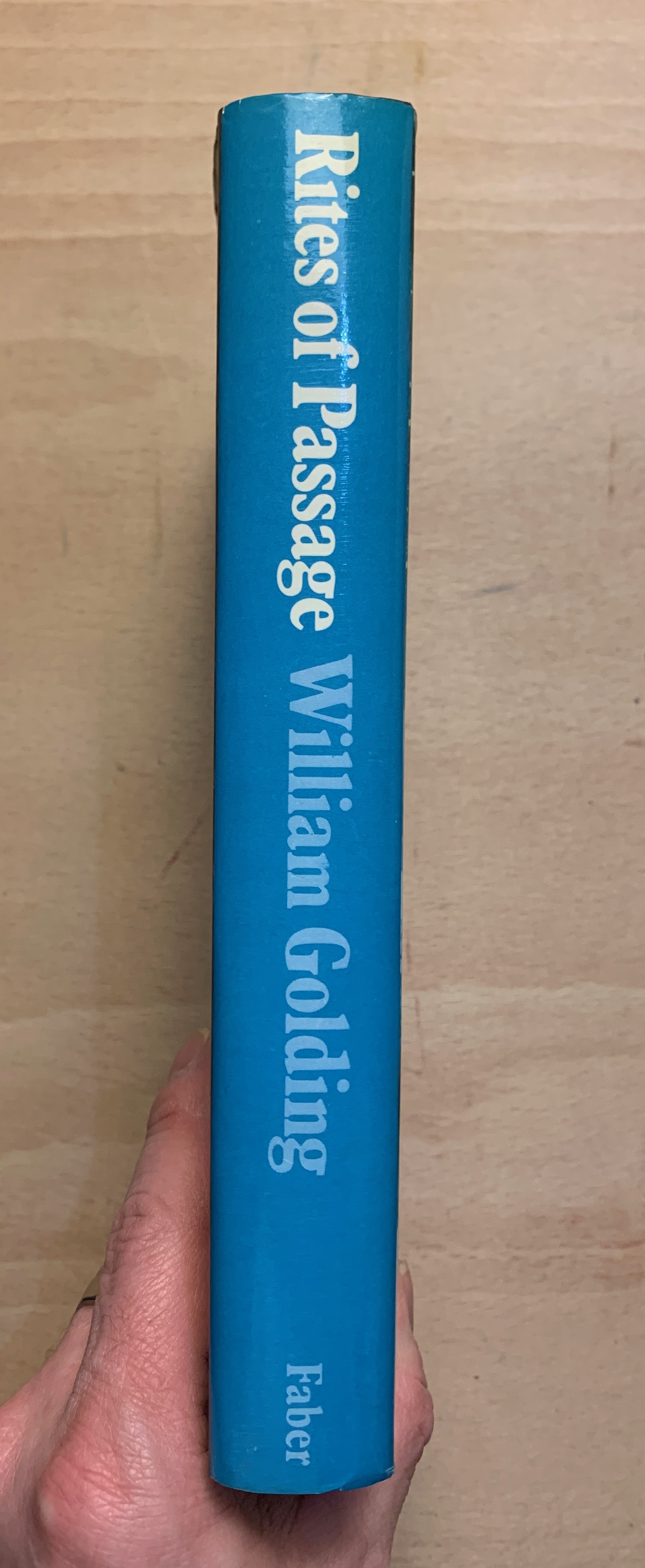 Rites of Passage by William Golding: Very Good Hardcover (1980) 1st ...