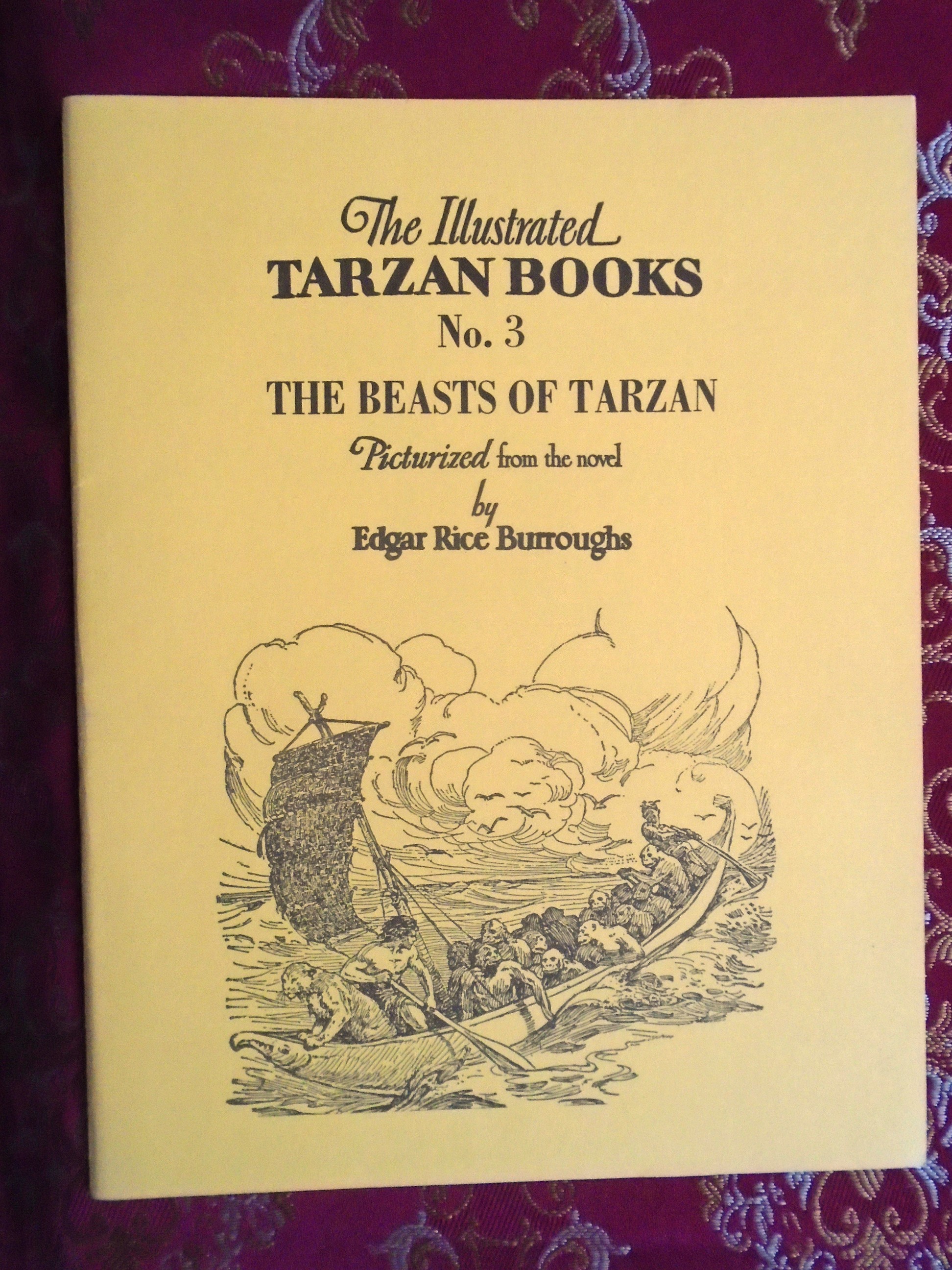 THE ILLUSTRATED TARZAN BOOKS NO. 3: "THE BEASTS OF TARZAN", PICTURIZED ...
