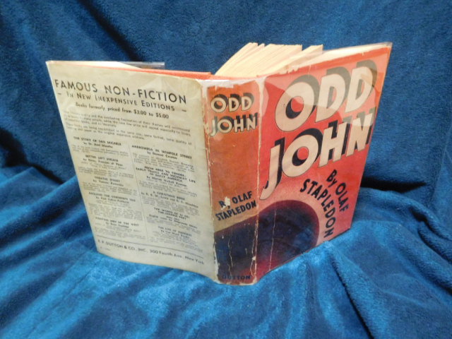 Odd John by Stapledon, Olaf: Very Good Hardcover (1936) 1st Edition ...